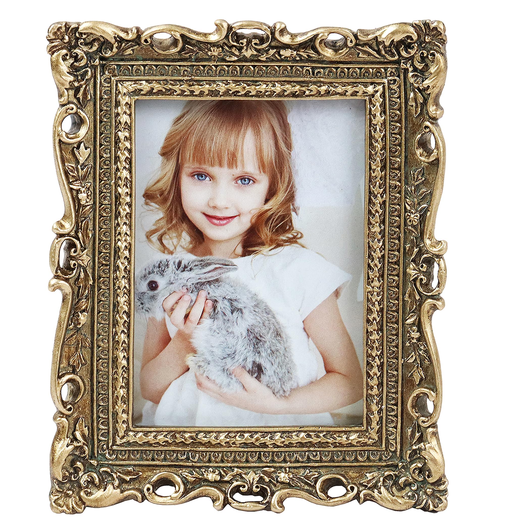 Amazon.com - Hymmah 2.5 * 3.5Inch Mini Wallet Picture Frame Vintage ...