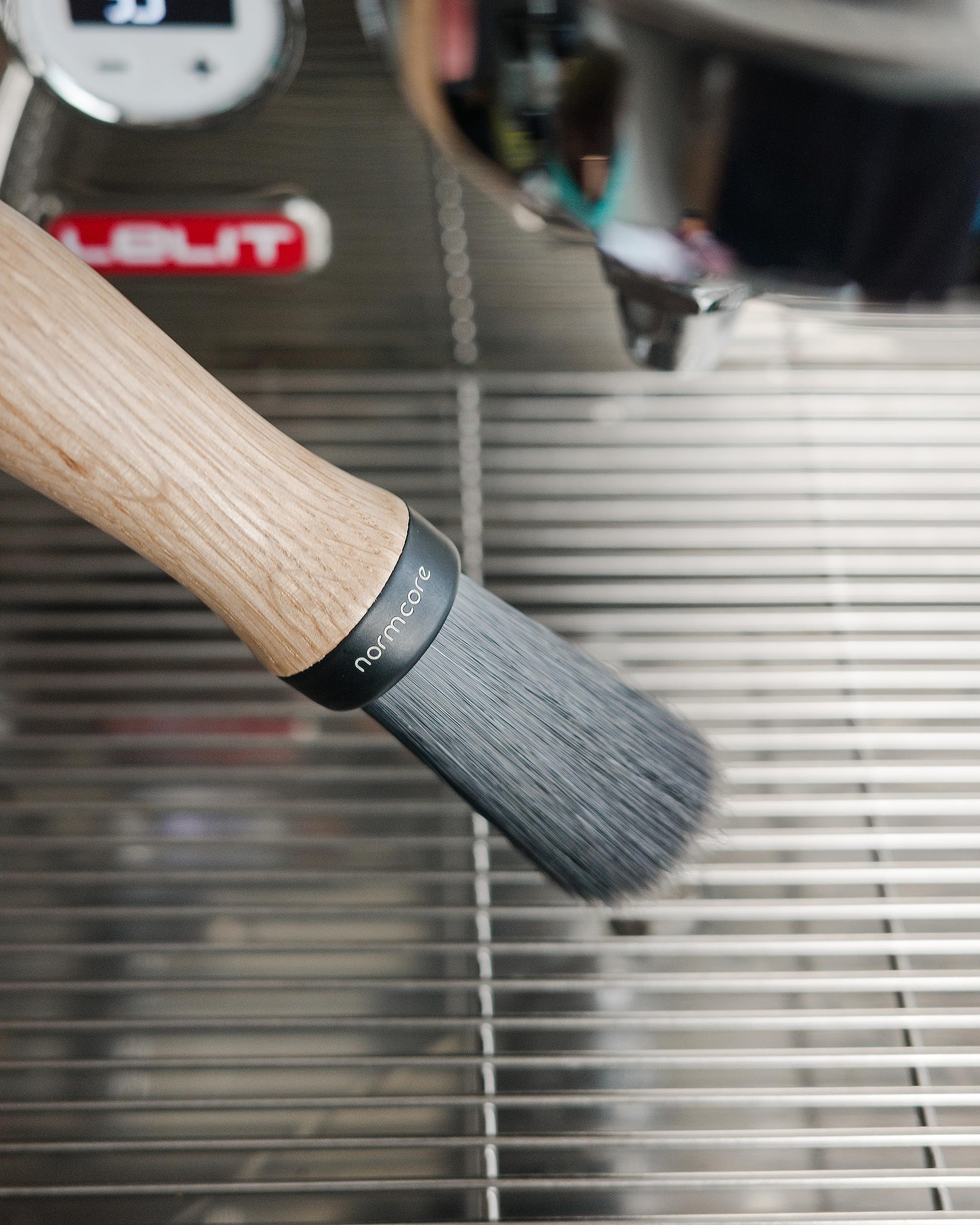 Snapklik.com : Barista Brush - Coffee Cleaning Brush - Natural American ...