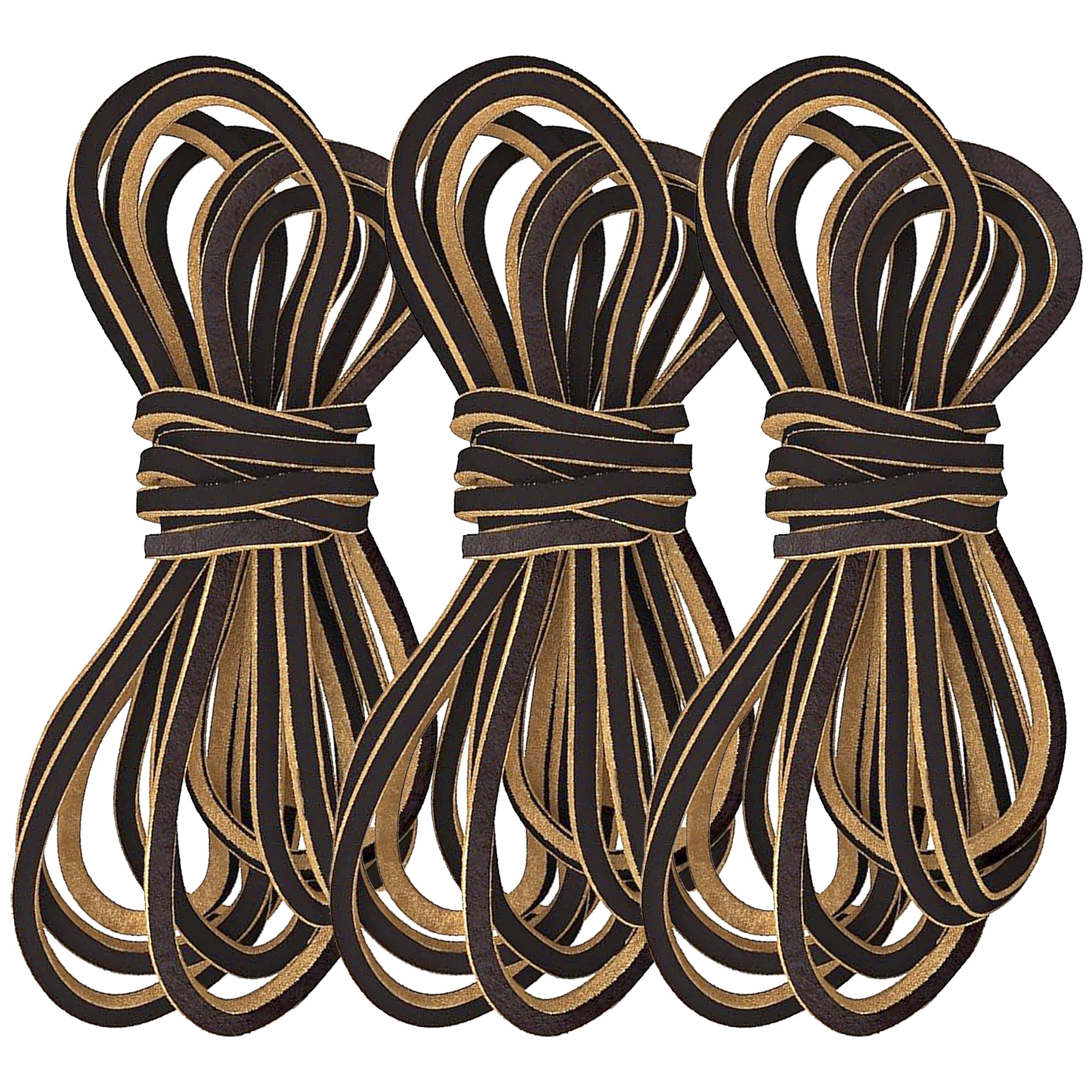 Snapklik.com : TOFL Logger Style Leather Boot Laces 108 Inch Long 6 ...
