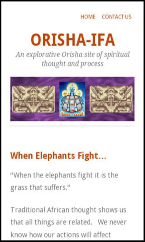Orisha Ifa Daily Wisdom - App on Amazon Appstore