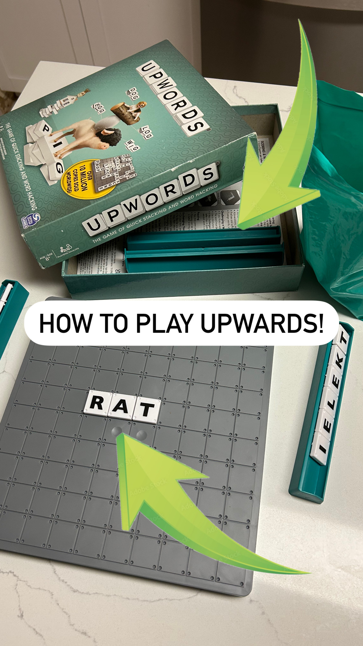 Watch How To Play The Fun Upwords Game! on Amazon Live