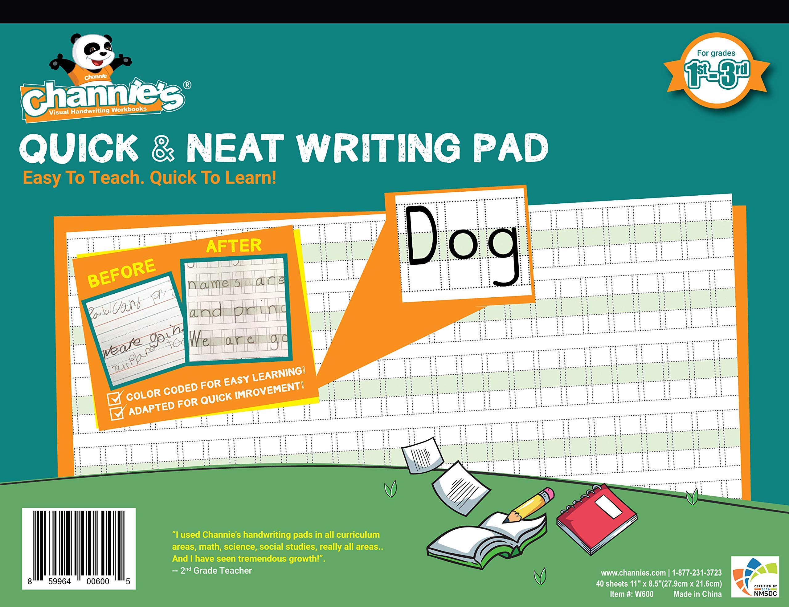 Buy Channie s Visual Handwriting Worksheet For 1st 3rd Grade Buy Channie s Visual Handwriting Worksheet For 1st 3rd Grade