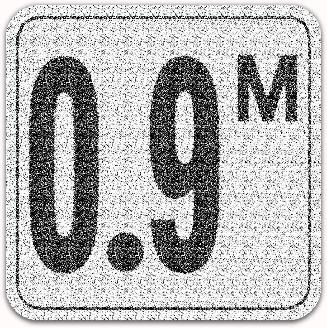 Amazon.com: 0.9M - Adhesive Swimming Pool Depth Marker Sticker - 6 In x ...