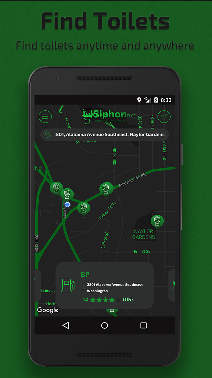 Siphon: Toilet Finder and Locator - App on Amazon Appstore