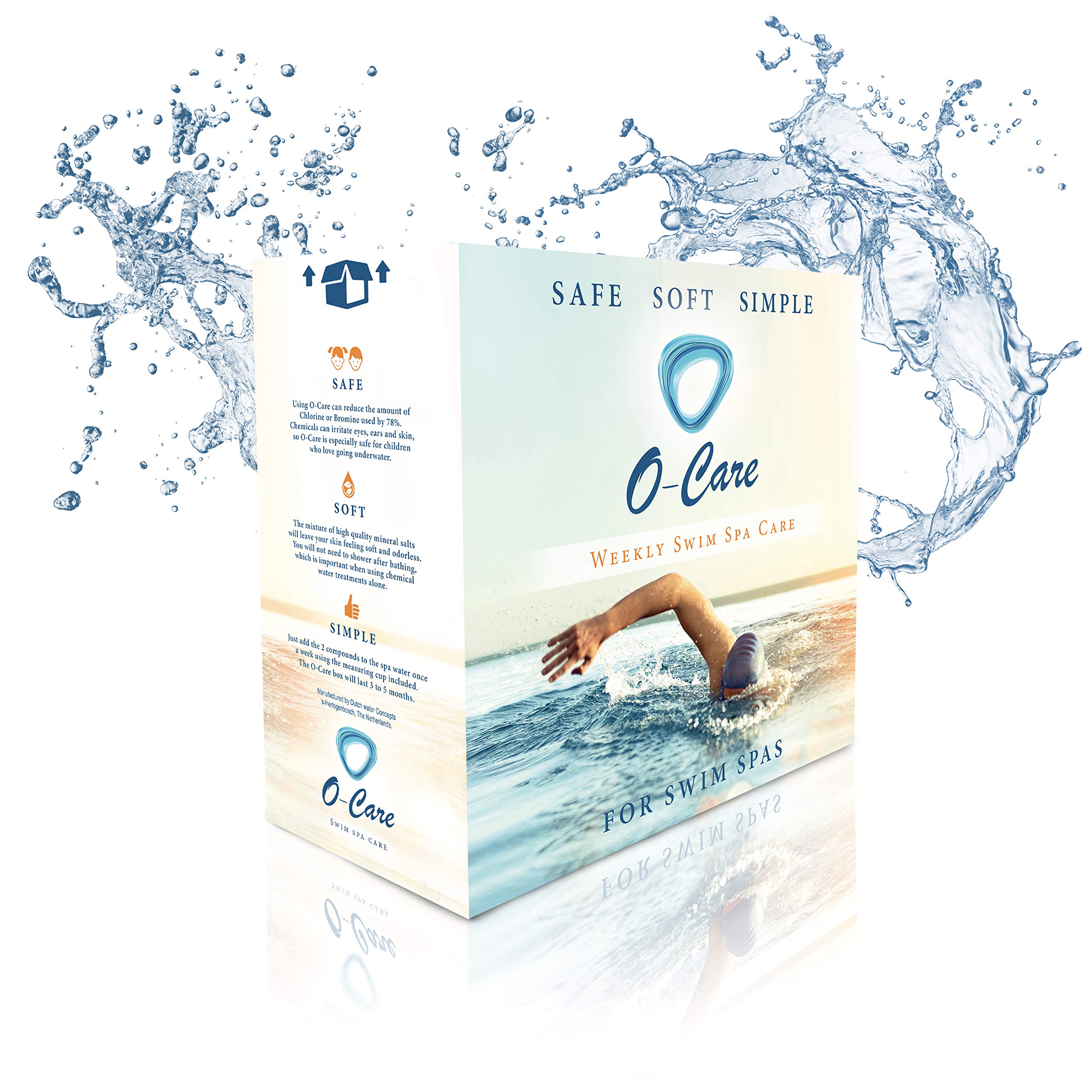 O-Care Weekly Swim Spa Care 2 x 5L Bottles - Reduce Chemical Usage By ...