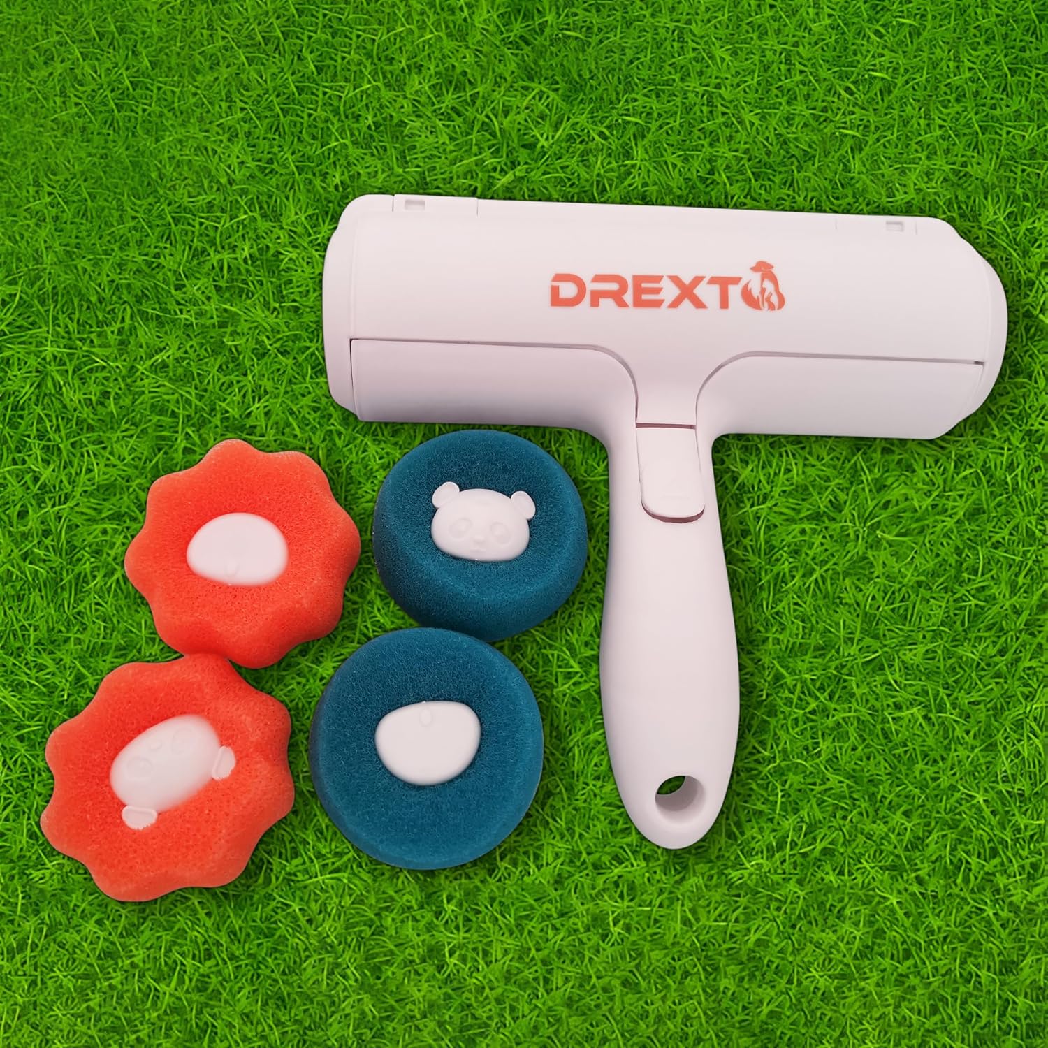 Amazon.com: Roller Pet Hair Removal Tool, Lint Roller Reusable - Large ...