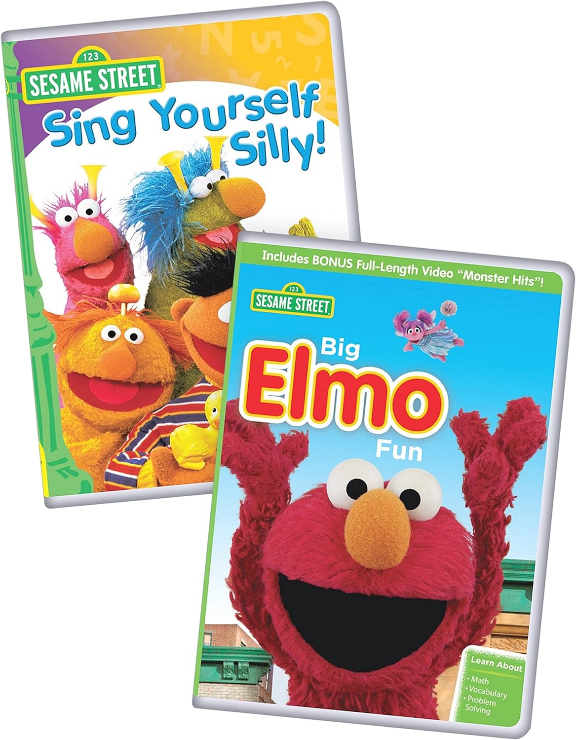 Sesame Street: Big Elmo Fun/Sing Yourself Silly | Amazon.com.br