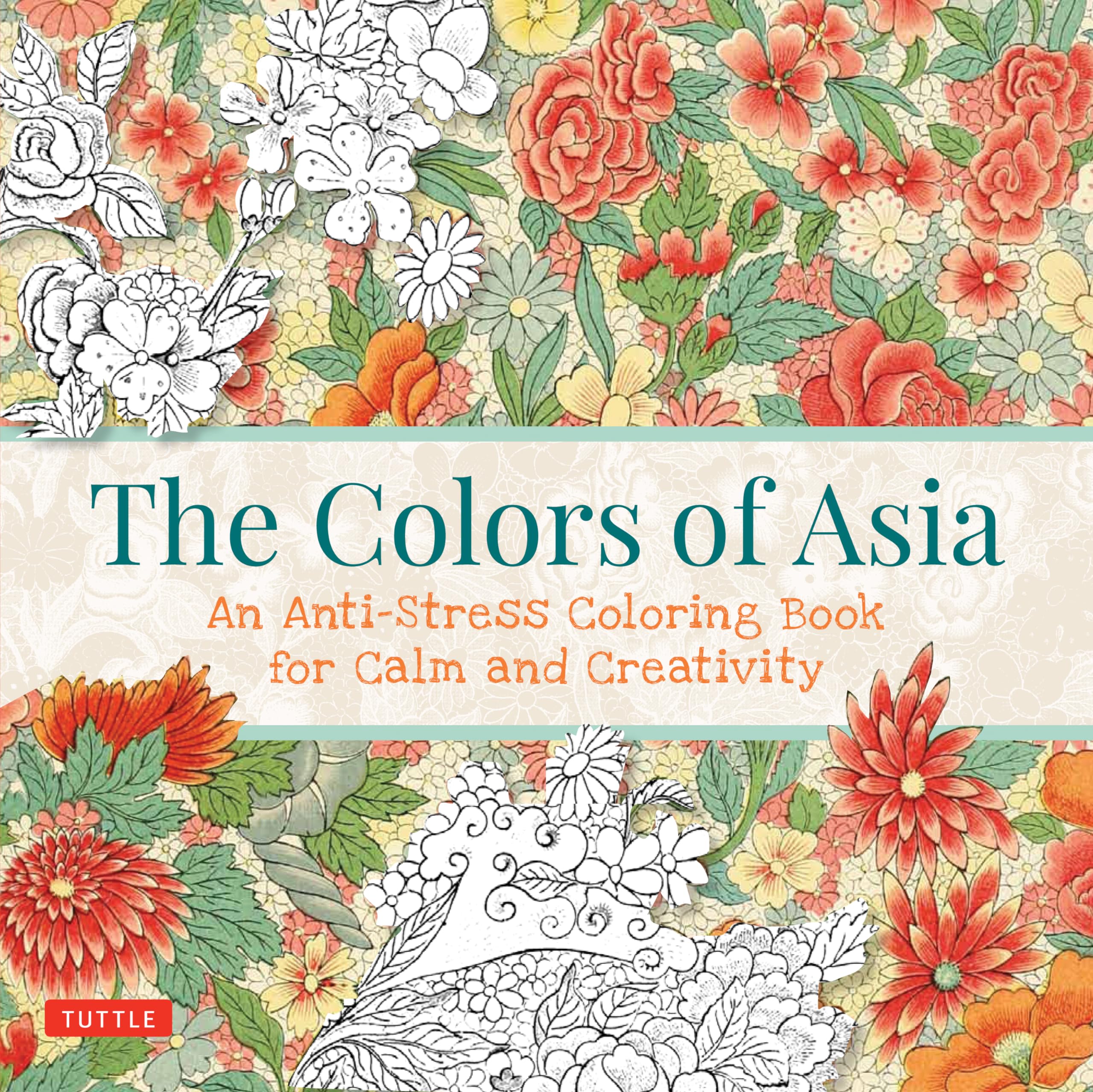 The Colors of Asia: An Anti-Stress Coloring Book for Calm and ...