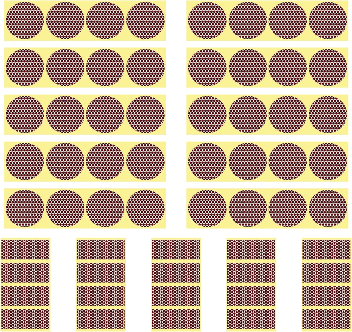 Amazon.com: Match Striker Paper with Adhesive Match Striker Sticker ...