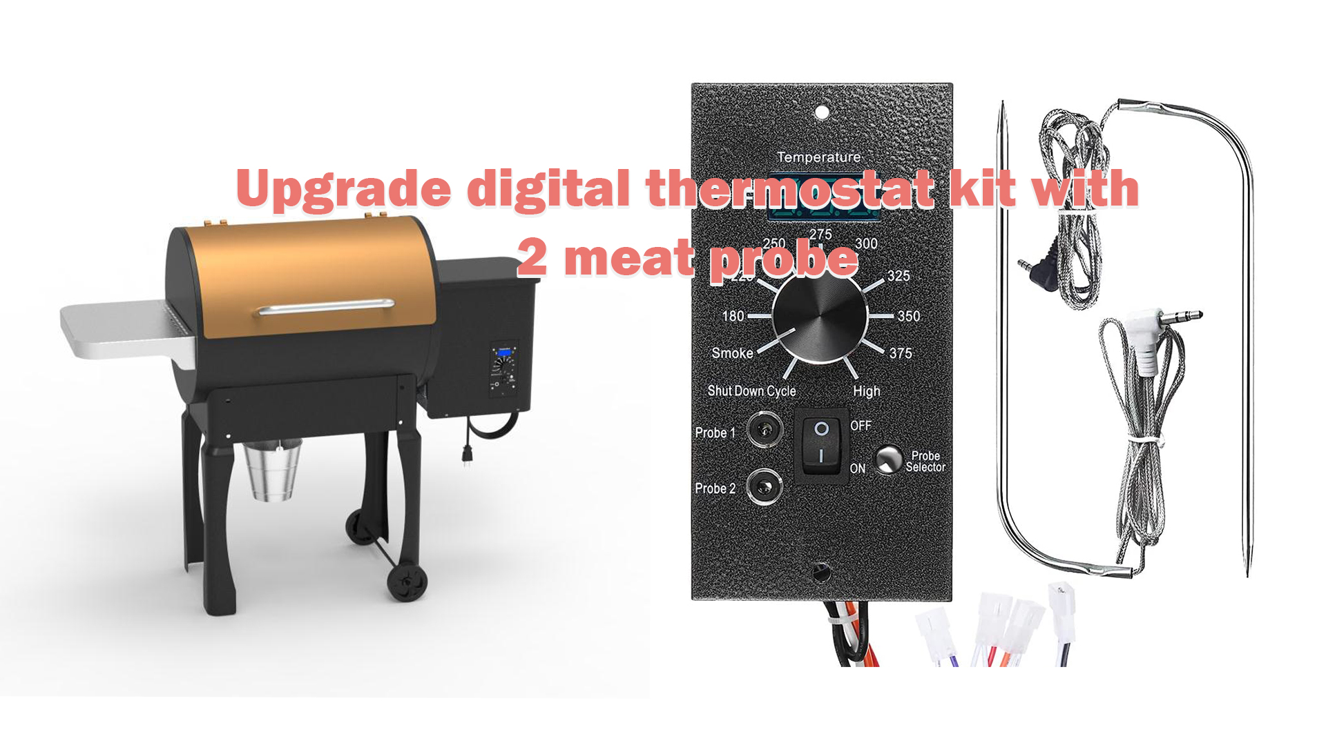 Traeger Rebuild Kit Digital Thermostat Control Panel Kit For Traeger ...