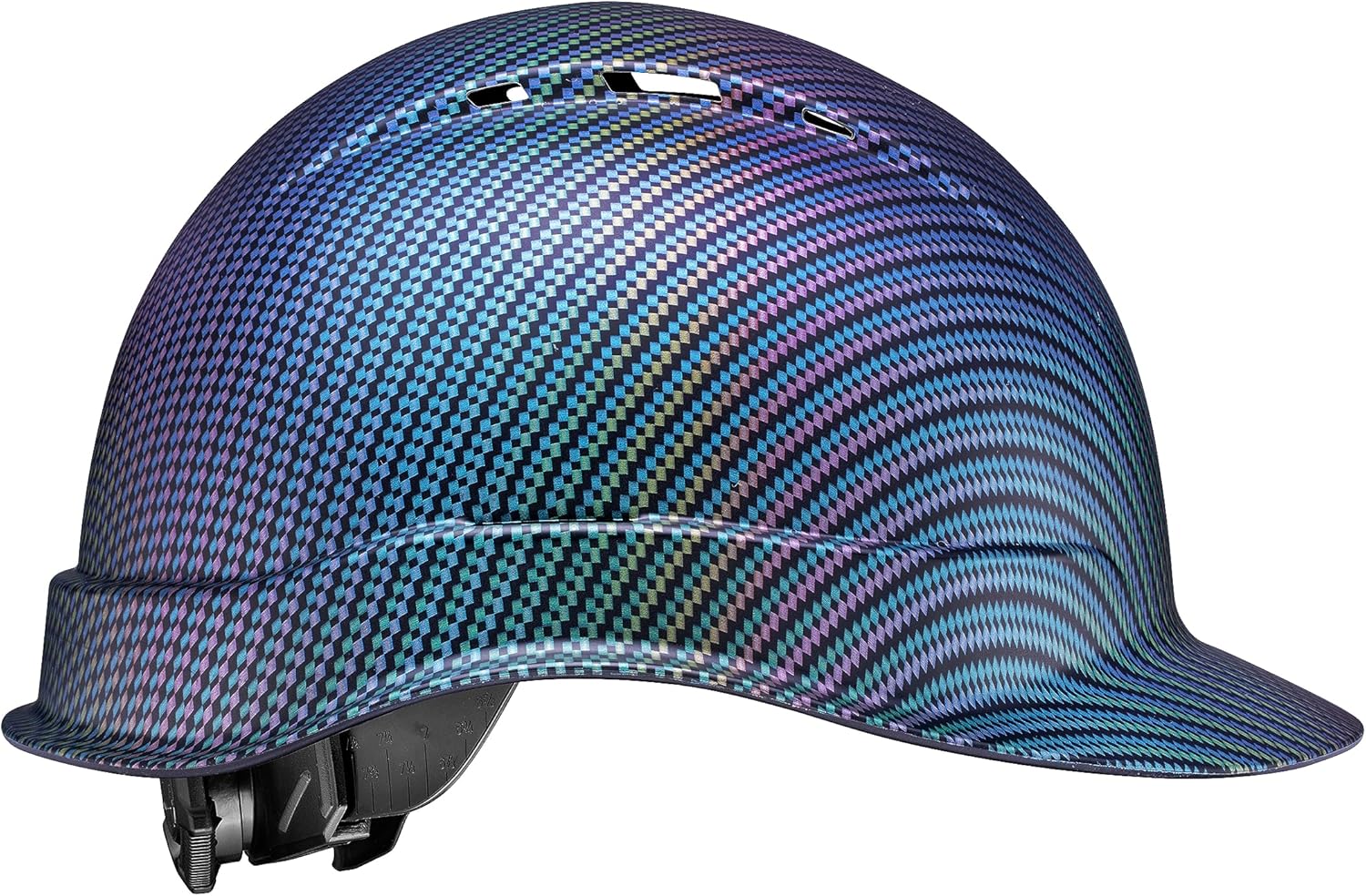 Acerpal Cap Style Vented Color Weave Carbon Fiber Design OSHA Hard Hat ...