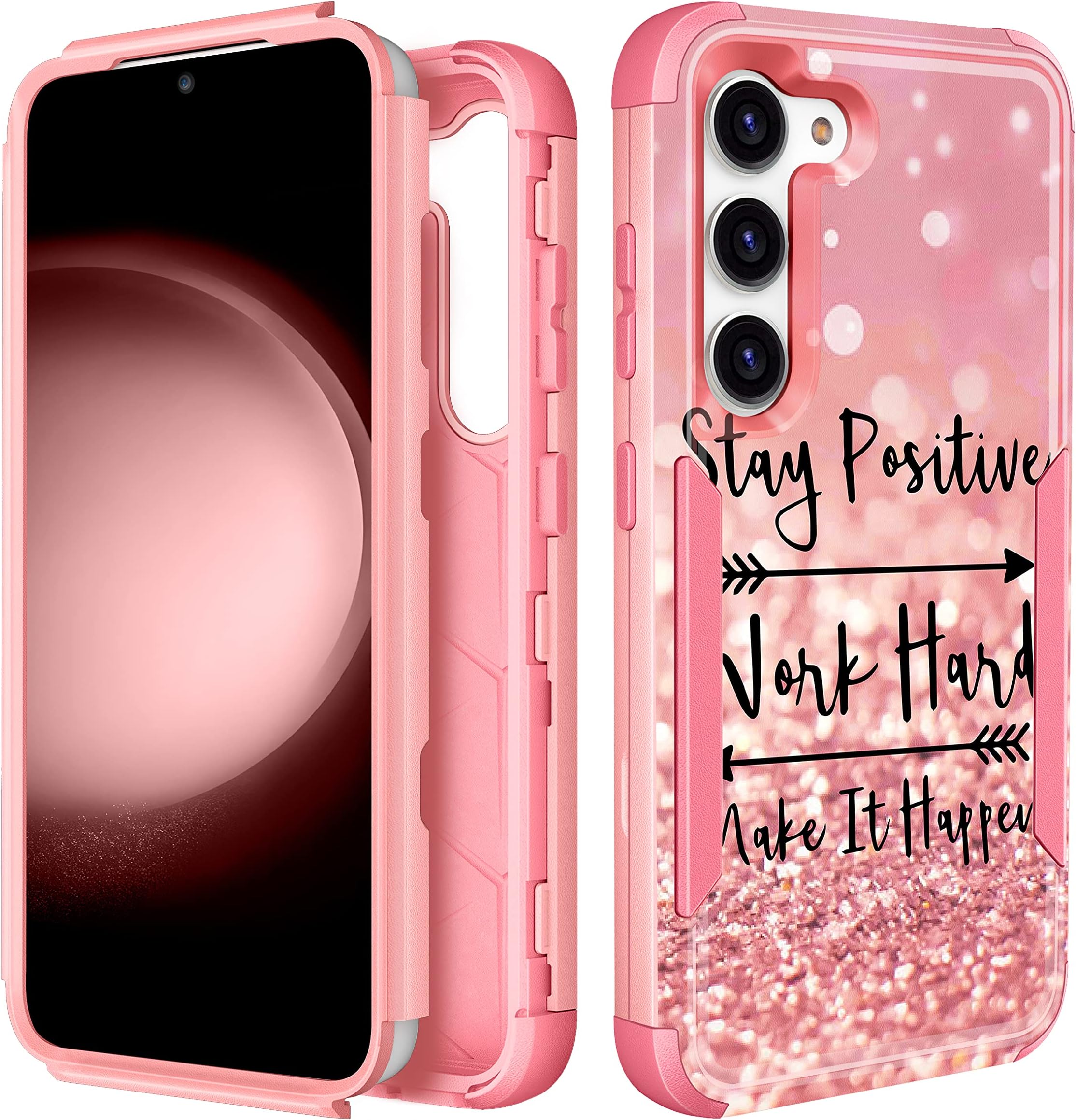 Amazon.com: Plakill for Samsung Galaxy S23 Case Women Cute Girls Phone ...