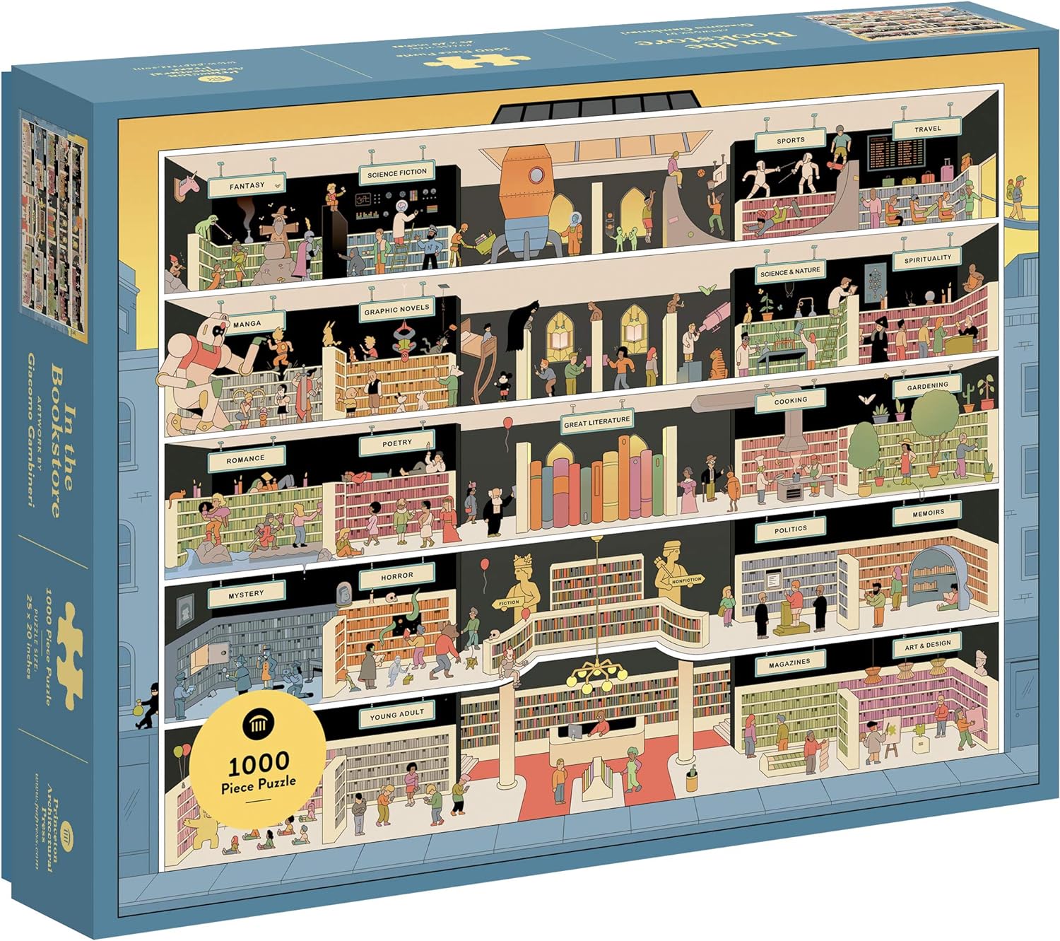 Amazon.com: Princeton Architectural Press In the Bookstore: 1000 Piece ...