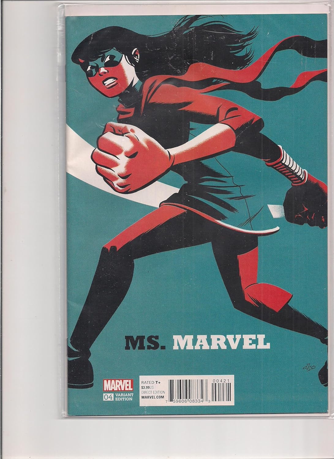 Ms Marvel #4 Variant 1:20 Marvel 2016 Comic Book. Kamala Khan! at ...