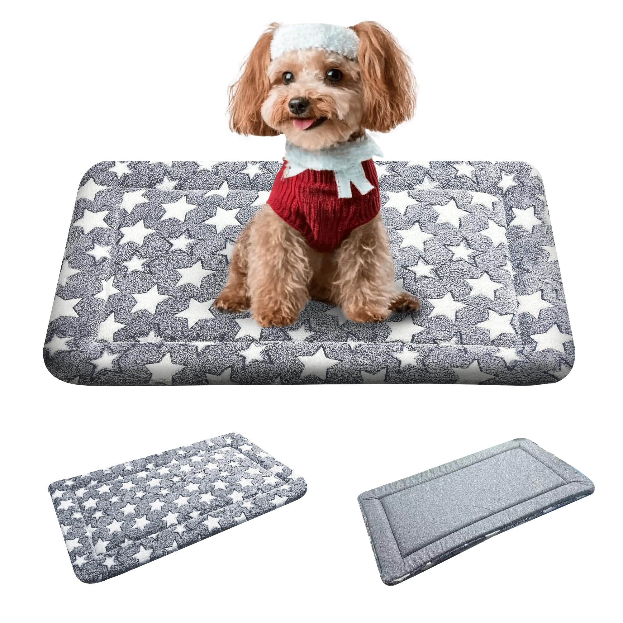 Amazon.com : Dog Bed Mat - Dog Crate Pad - Reversible Dog Mat for Pet ...