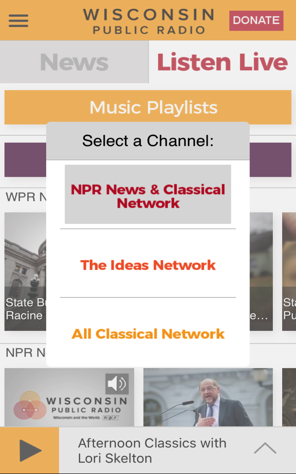 Wisconsin Public Radio App - App on Amazon Appstore