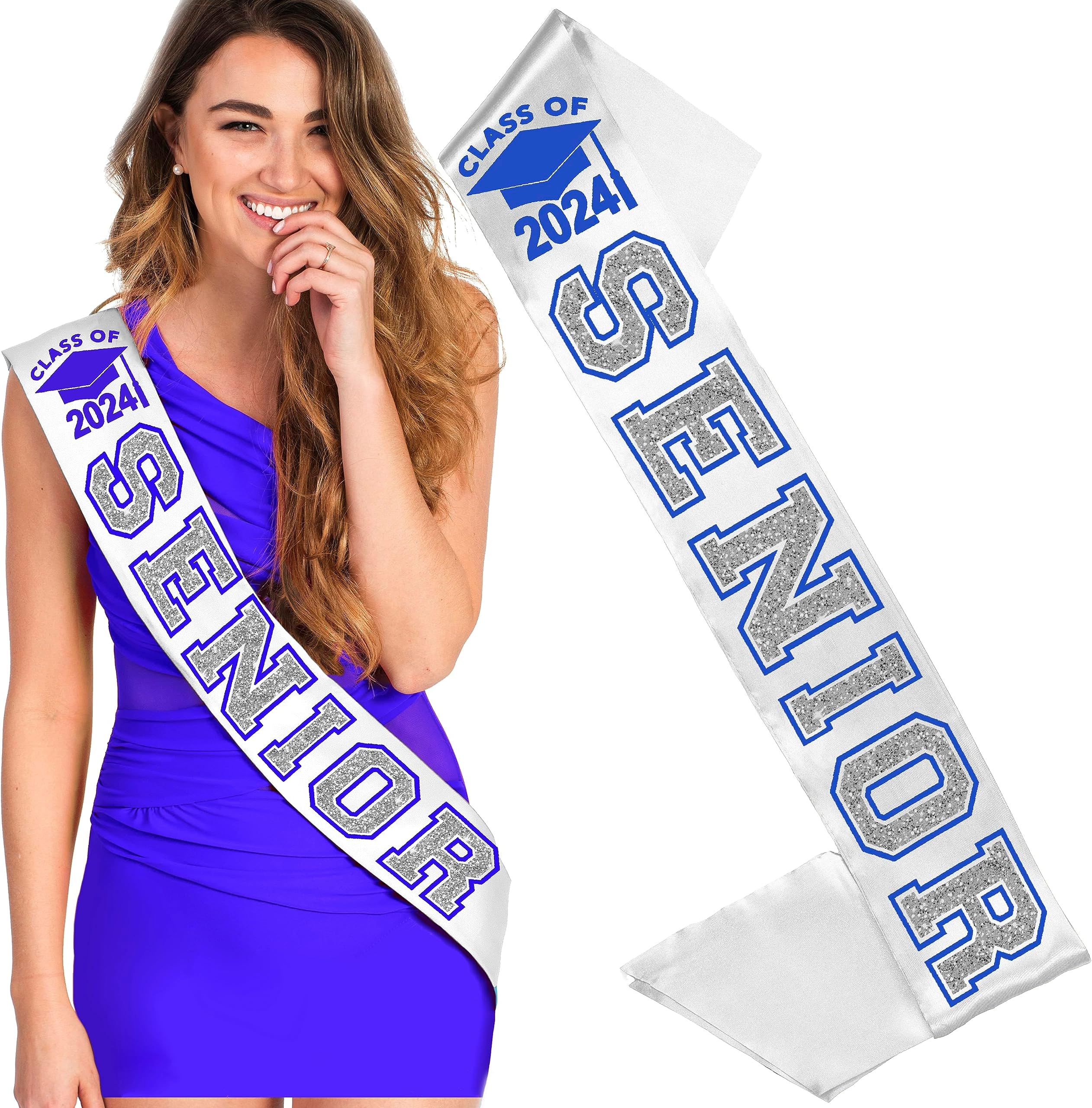 Amazon.com: Serencatcher Lacrosse Senior Sash 2024, Senior Sashes Class ...