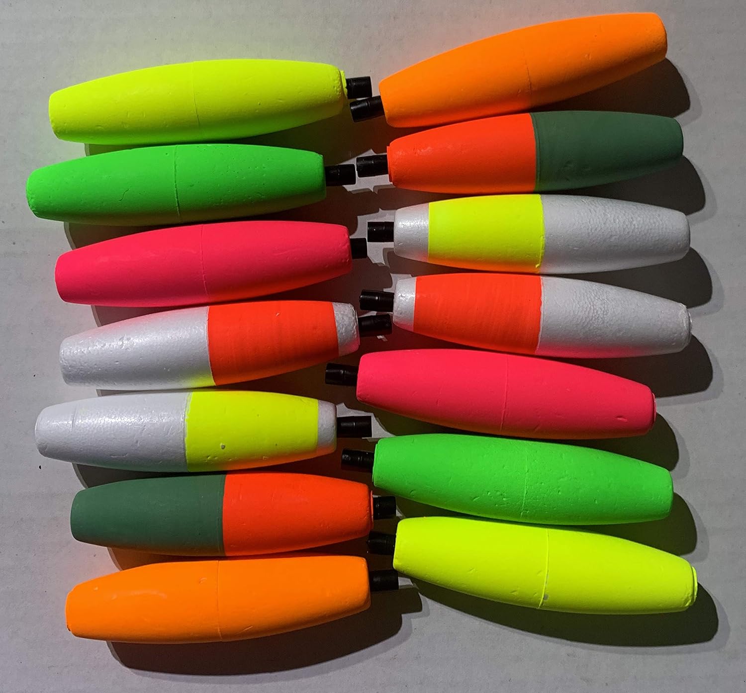 Amazon.com : Comal Tackle 14 Peg Float Assortment 2" 2.5" & 3" Super ...