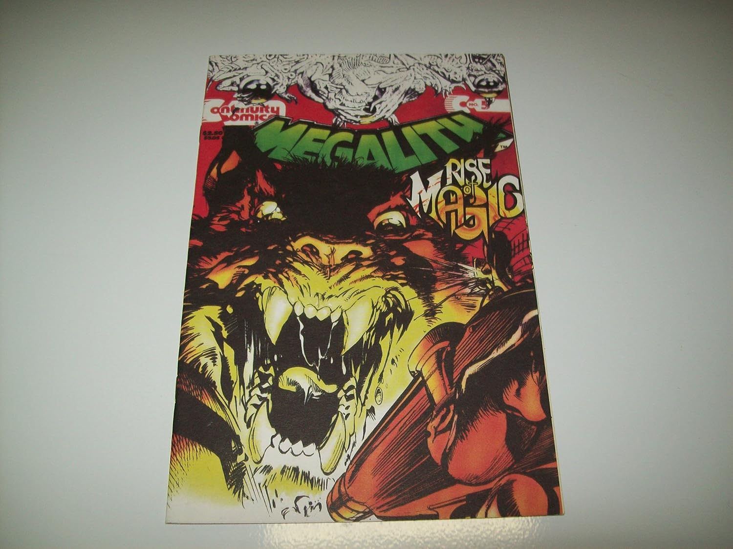 MEGALITH #5 CONTINULTY COMICS BOOK 1993: Worg: Amazon.com: Books