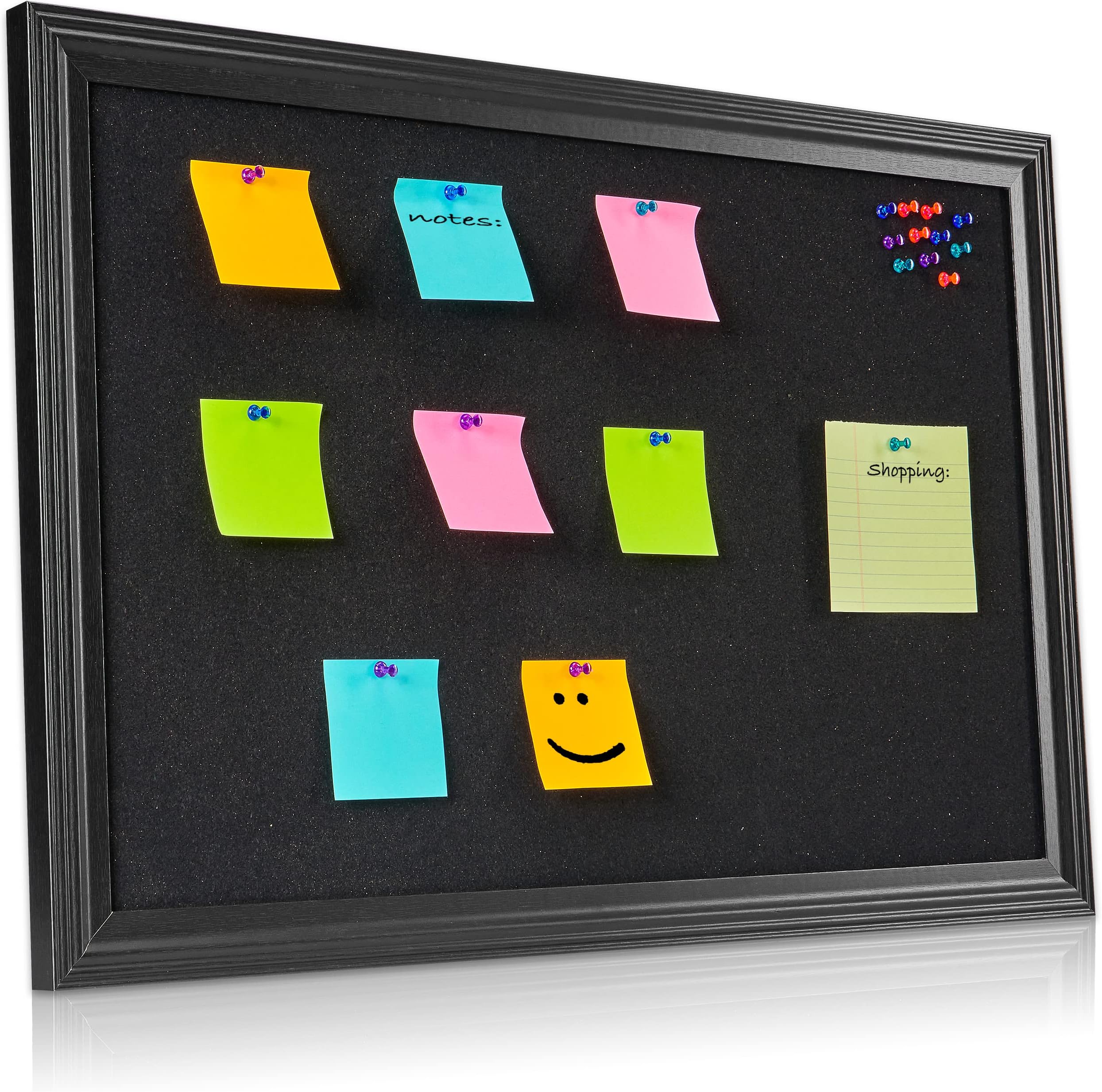 Amazon.com : Quartet Corkboard, Framed Bulletin Board, 24" x 36", Cork ...