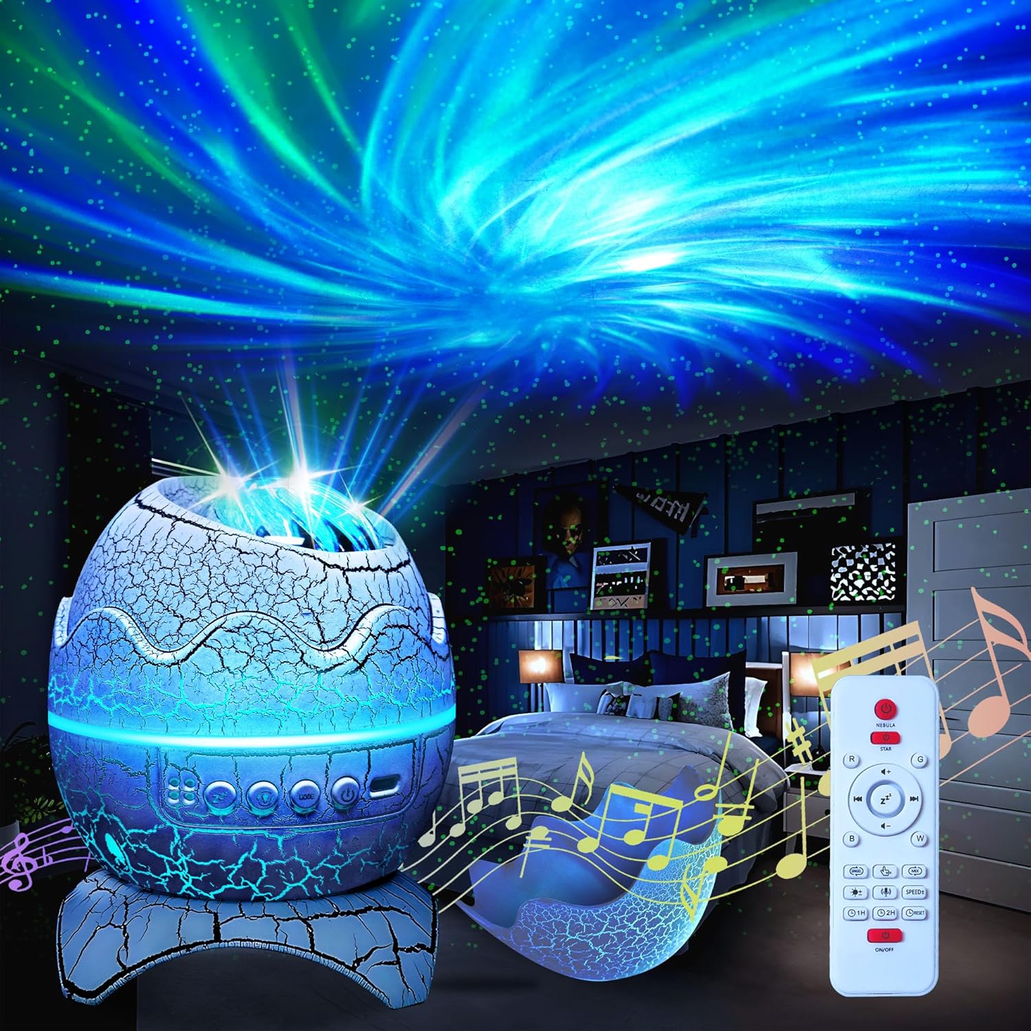 VOLIVO Galaxy Projector for Bedroom, Star Projector Galaxy Light for ...