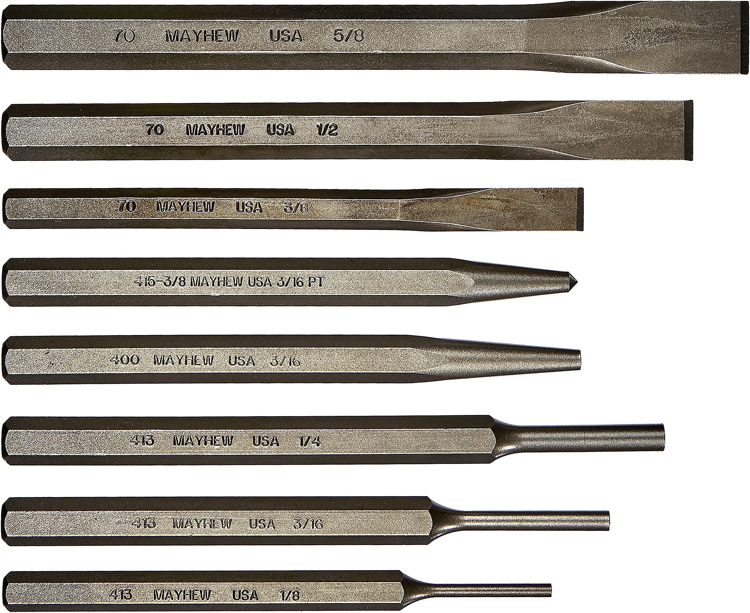 Stanley 16-299 12 Piece Punch & Chisel Kit - Metalwork Chisels - Amazon.com