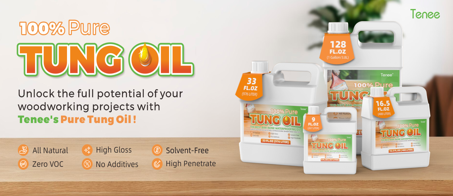 Watch Tenee Pure Tung Oil That Protect Wood, Food Grade Tung Oil on ...