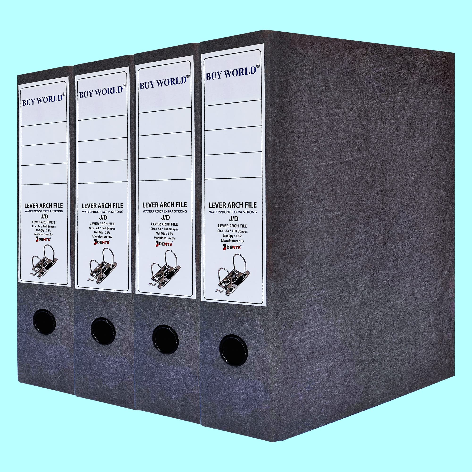 BuyWorld Cardboard Office Lever Arch Box File Folder Binders & Binder ...