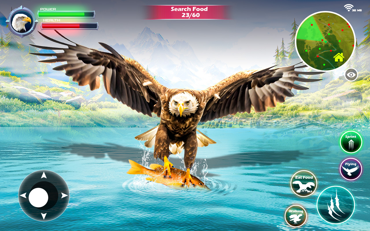 Real Eagle Simulator Bird Sim - Hunt & survive in bird simulator game - App on Amazon Appstore
