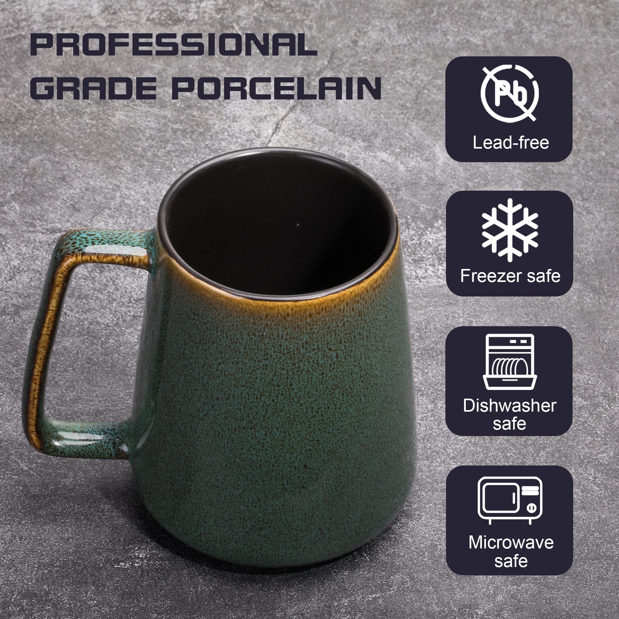 Snapklik.com : Tsreinh Extra Large Ceramic Coffee Mug,24 Oz,Oversized ...