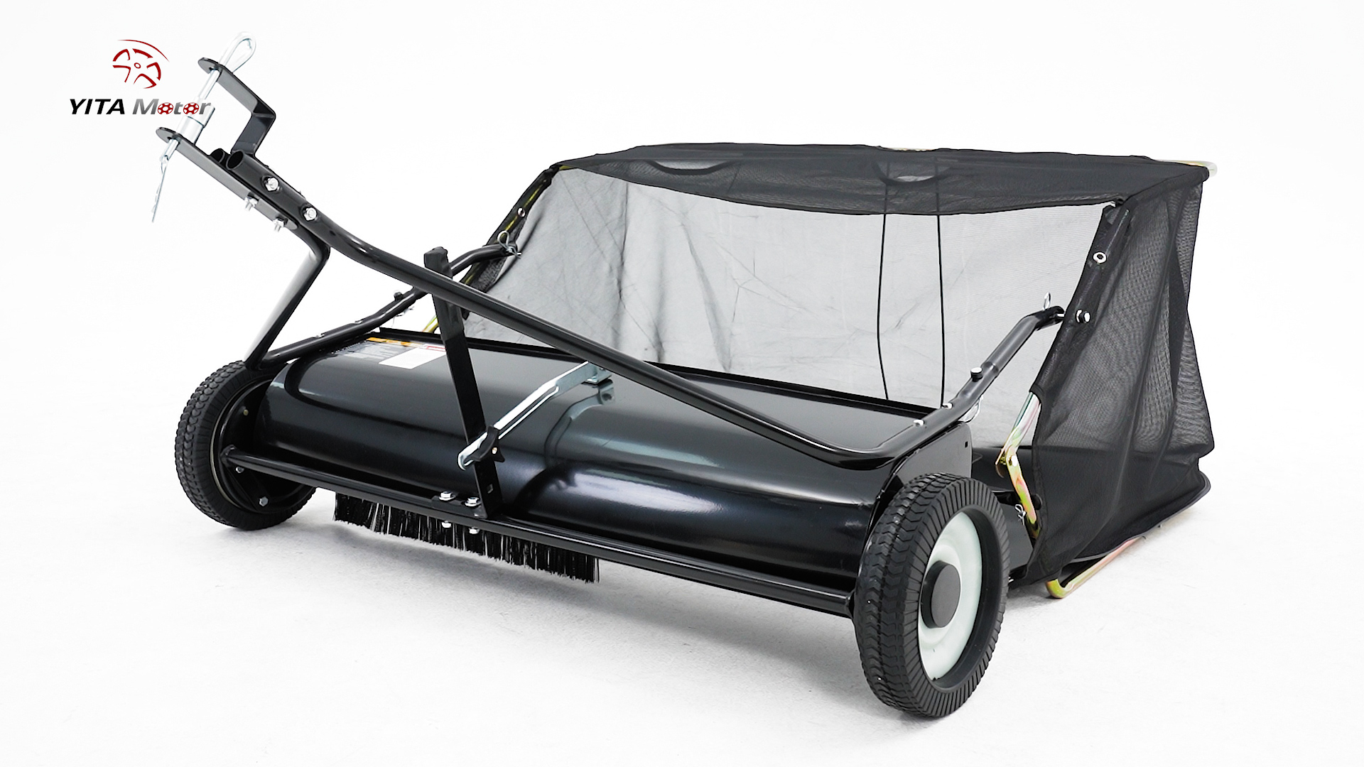 Watch 48" Leaf Collector Tow Behind Lawn Sweeper on Amazon Live