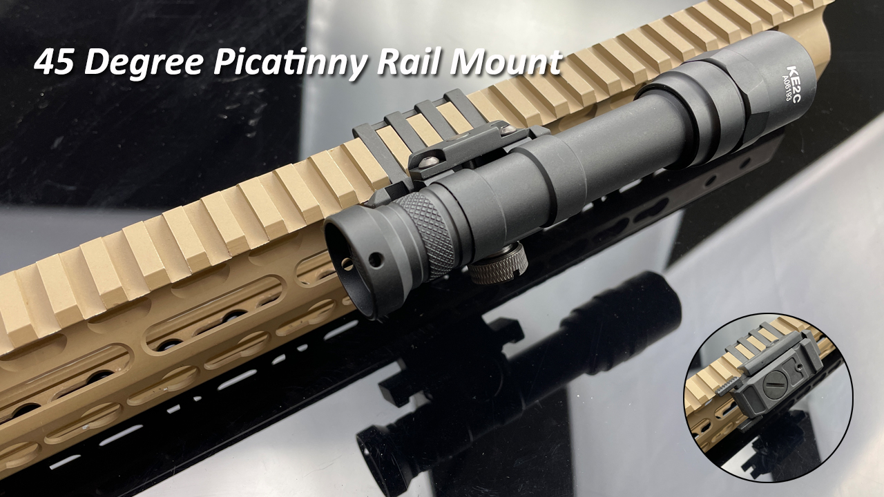 Watch WOLTIS 45 Degree Offset Rail Mount, Picatinny Rail Mount on ...