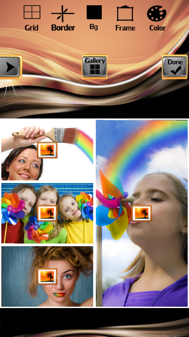 Rainbow Colors Collage - App on Amazon Appstore
