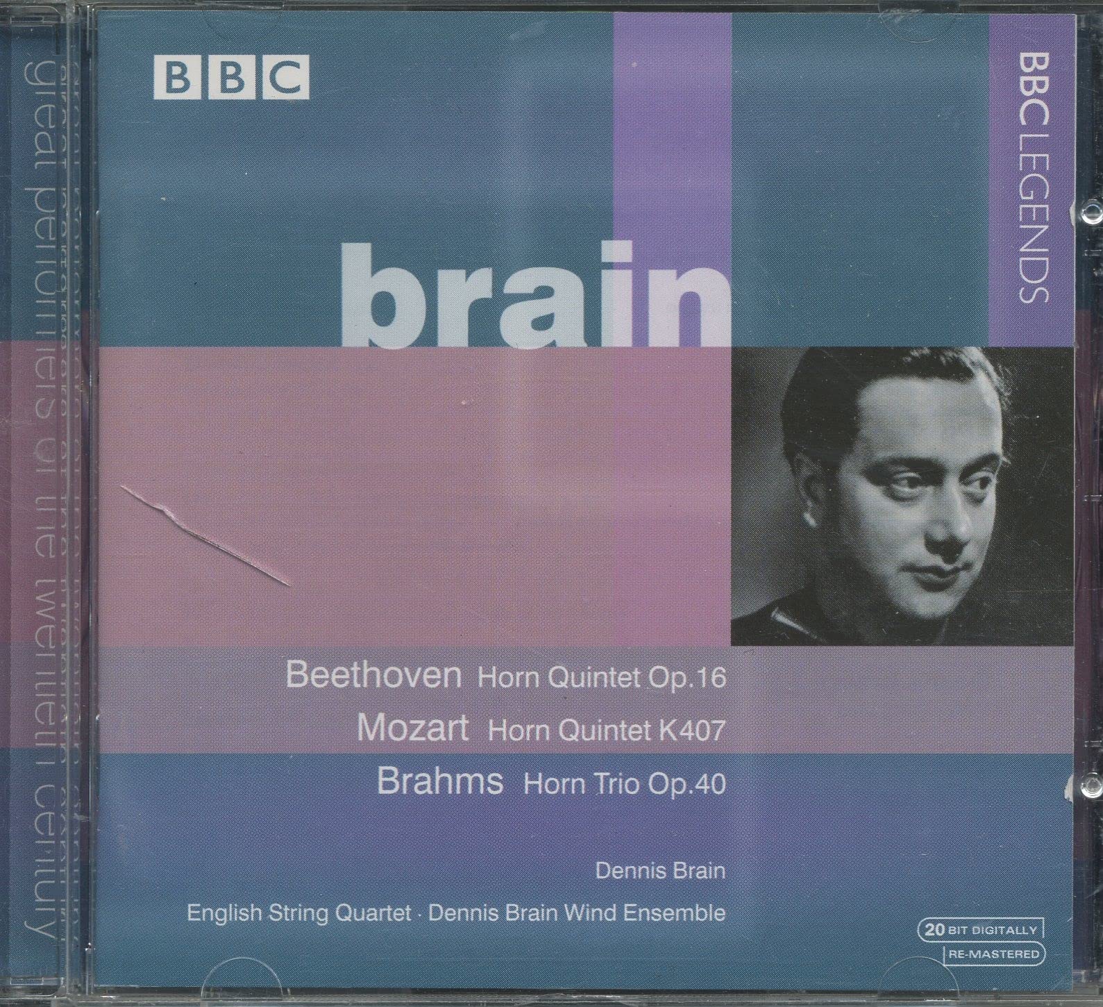 Horn Quintet K 407 / Horn Trio Op40 / Quintet Op16: Mozart, Brahms ...