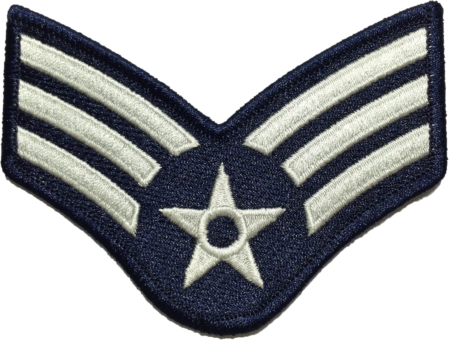 Amazon.com: Papapatch Senior Airman Chevrons Rank US Air Force USAF ...