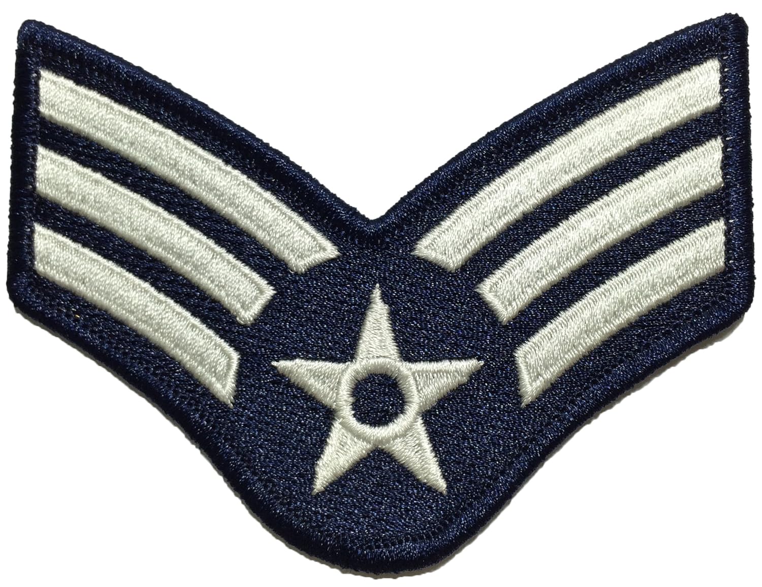 Amazon.com: Senior Airman Blue and Silver Large US Air Force USAF ...
