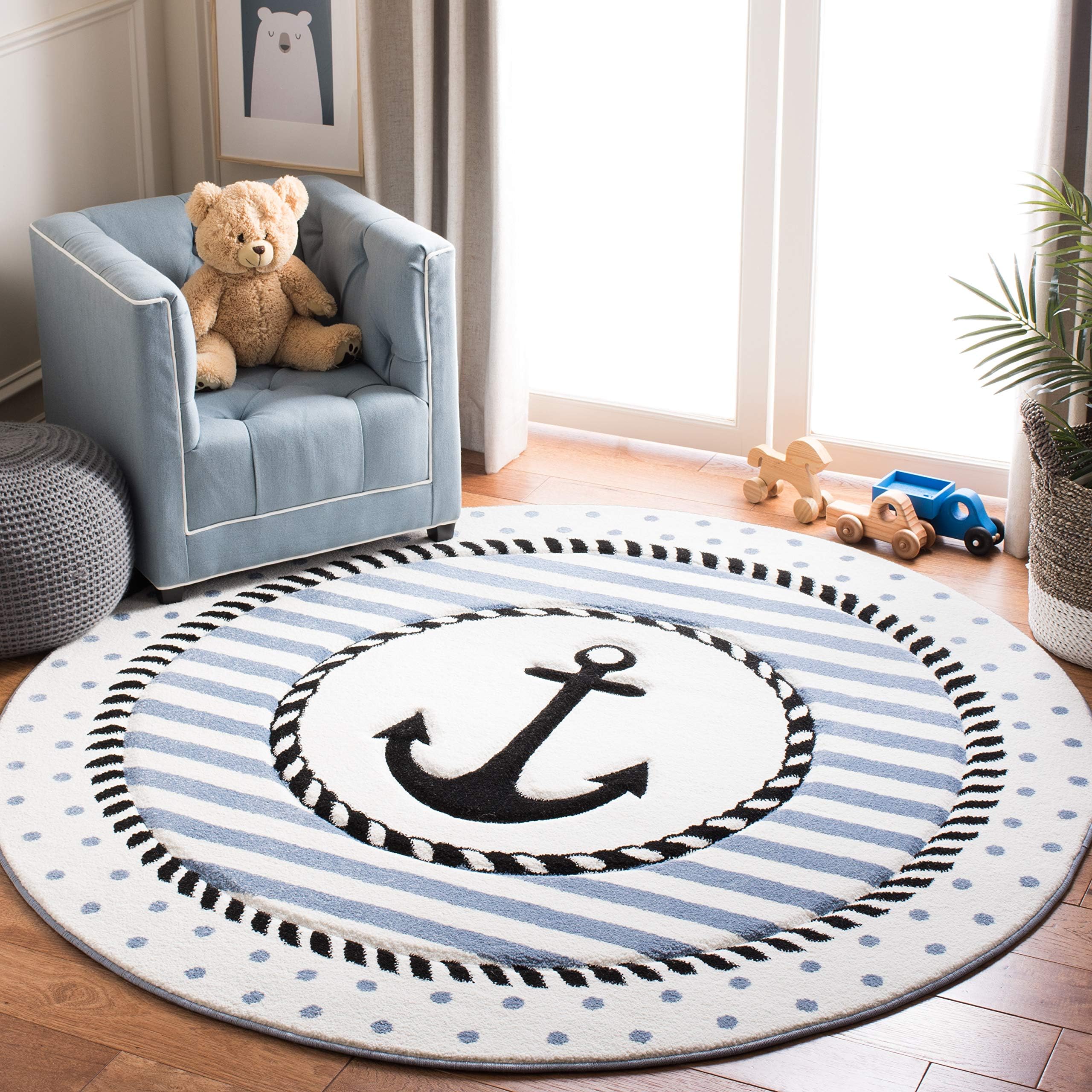 Amazon.com: Ocean Beach Area Rugs Sea whales sailboats Marine Animal ...