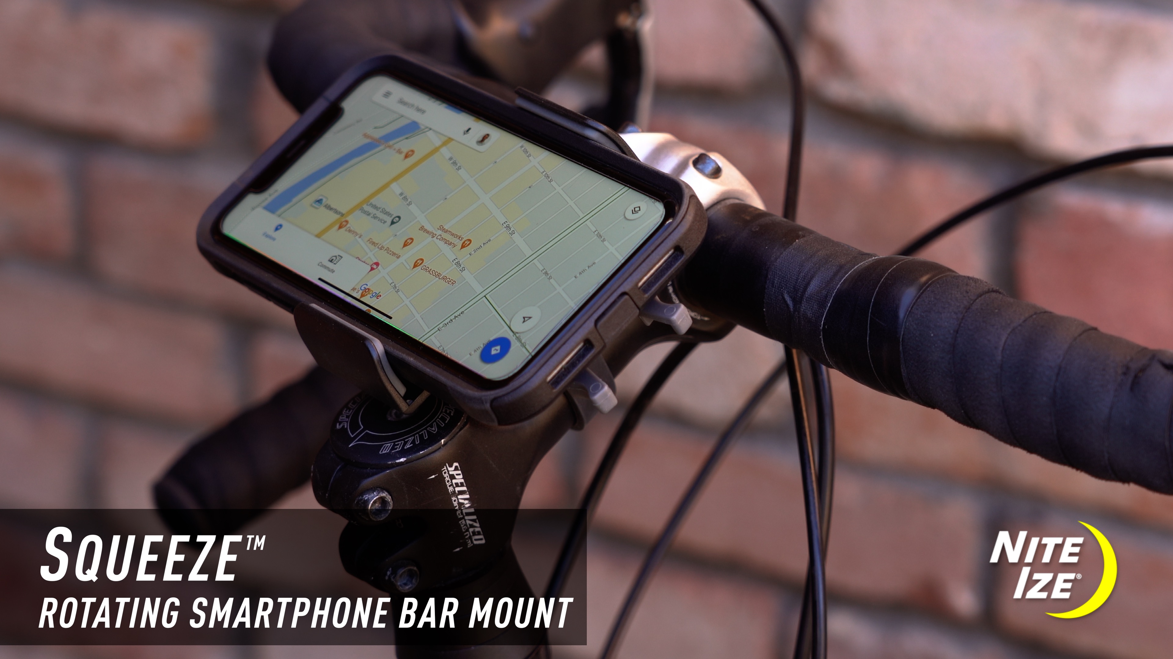Watch Squeeze Rotating Smartphone Bar Mount on Amazon Live