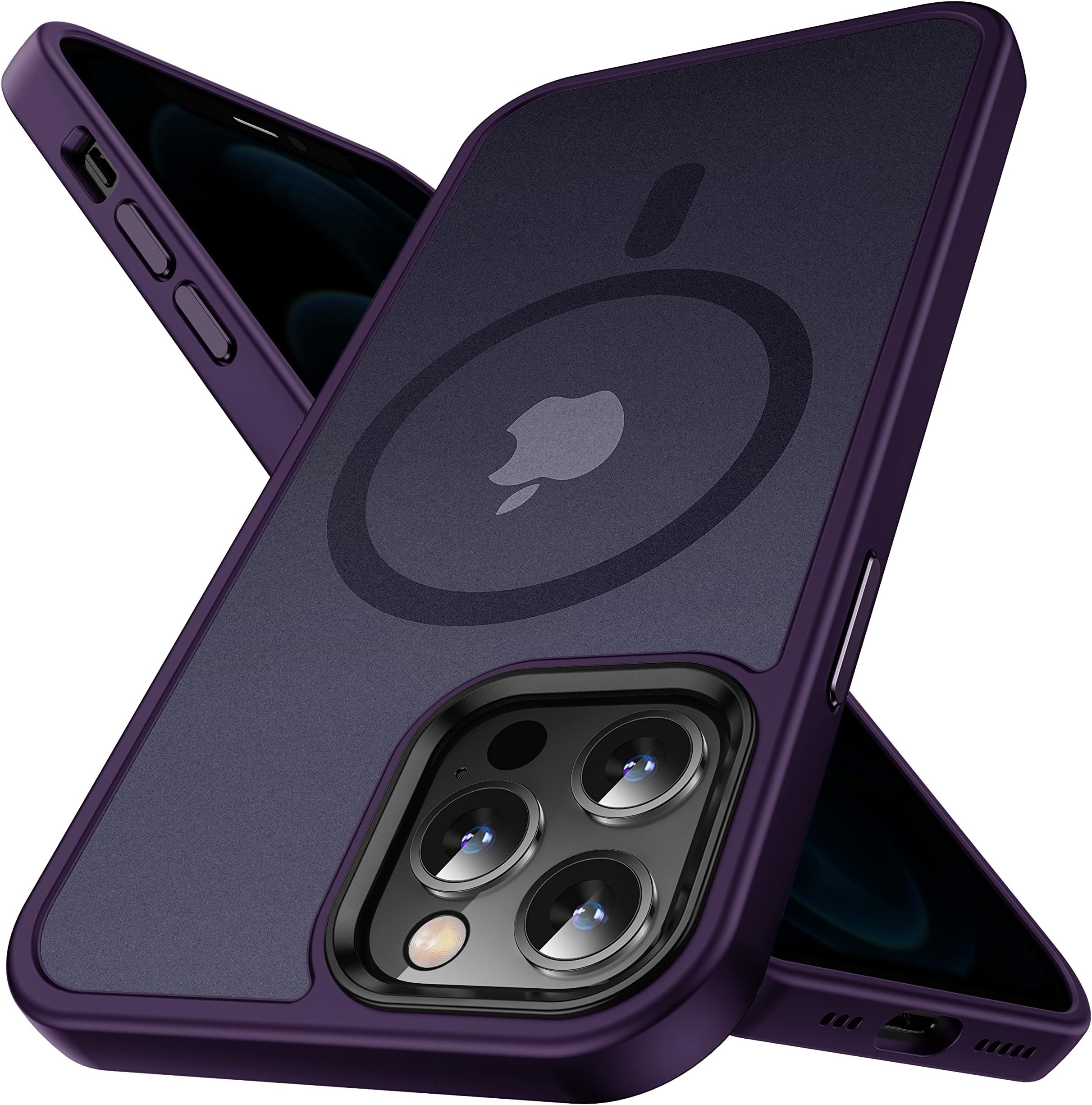 Amazon.com: CASEQUUE Magnetic for iPhone 12 Case/iPhone 12 Pro Case ...