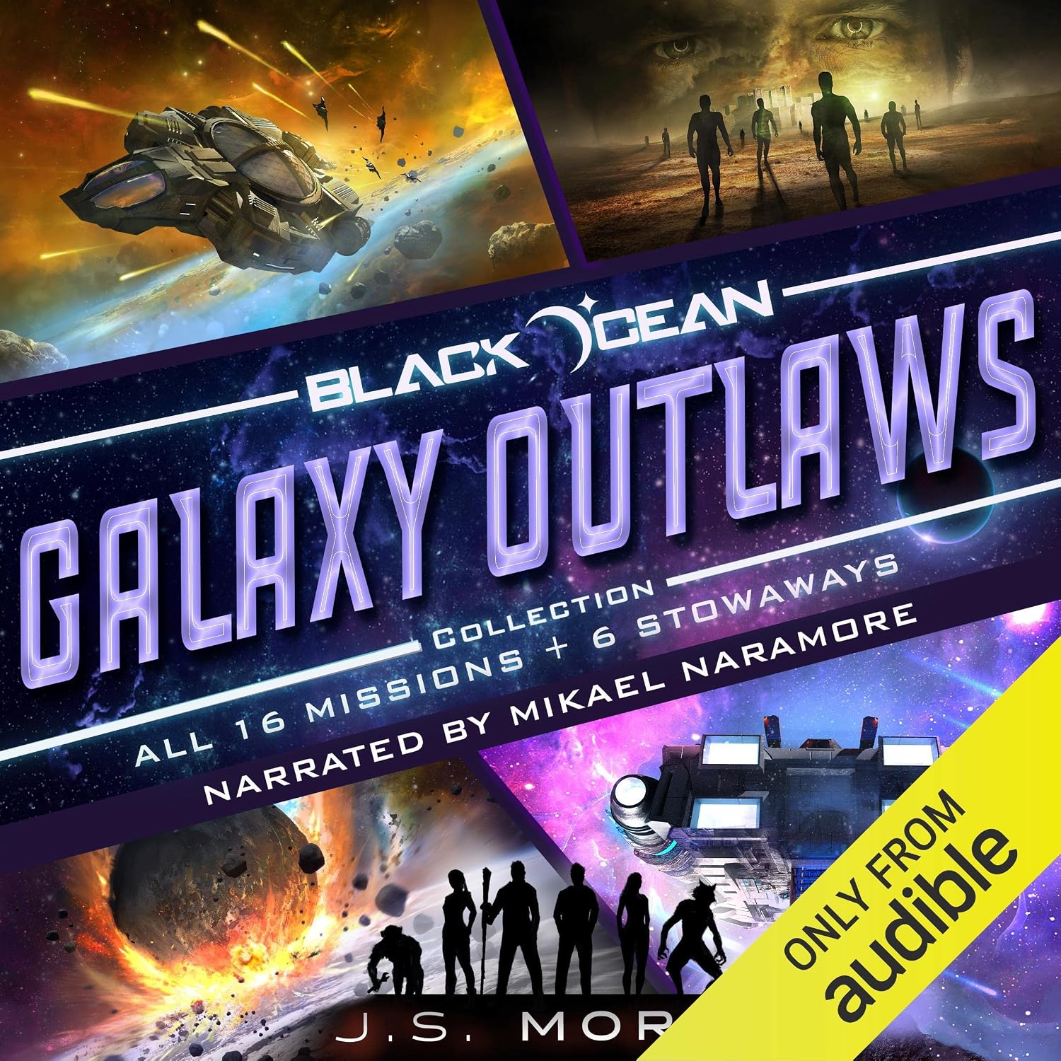 Amazon.com: Galaxy Outlaws: The Complete Black Ocean Mobius Missions, 1 ...