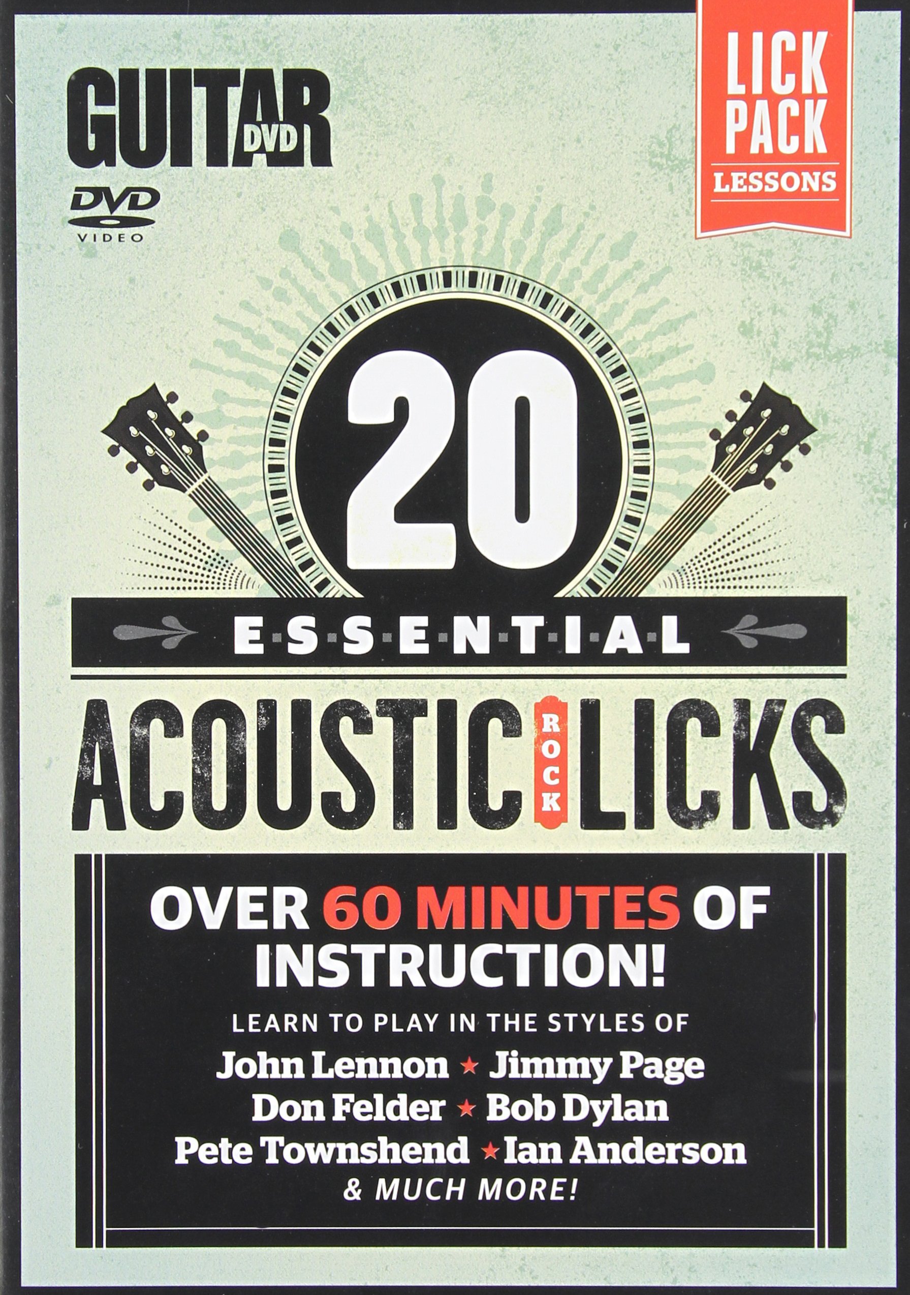 Buy Guitar World -- 20 Essential Acoustic Rock Licks: Learn to Play in ...