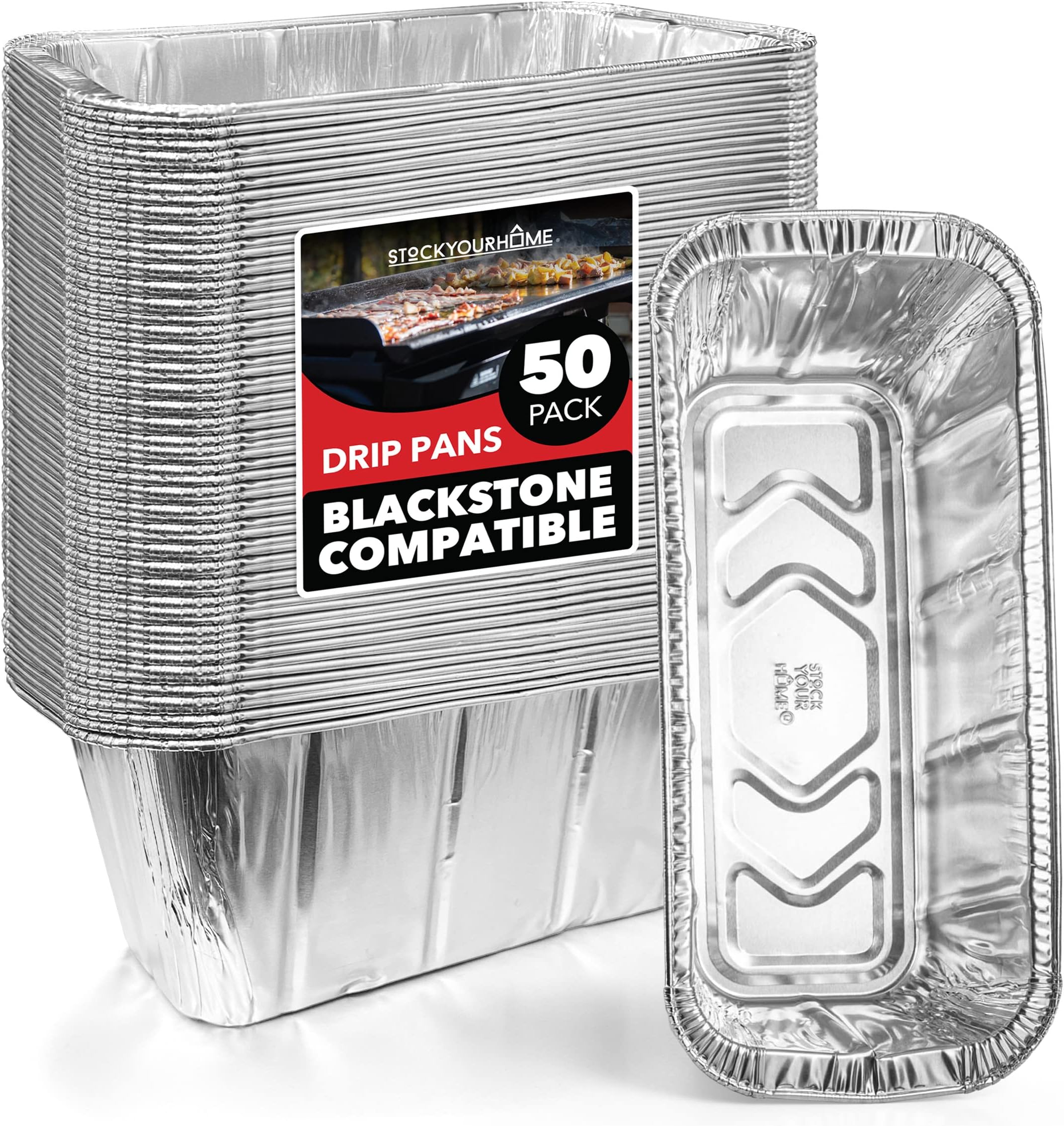 Amazon.com : Whaleme 50-Pack Blackstone Griddle Accessories 5017 Grease ...