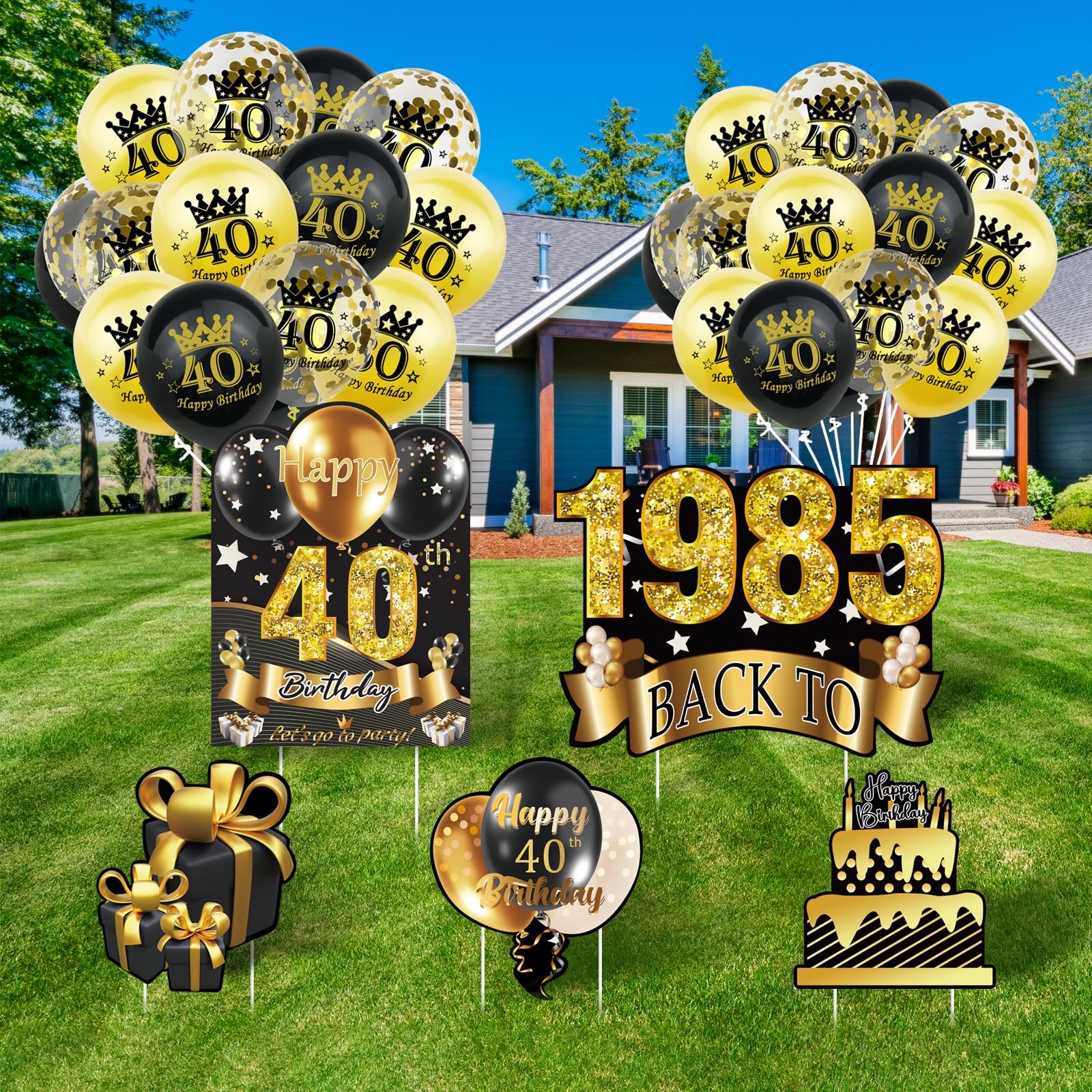 40 Printable Birthday Yard Signs Custom Yard Signs | Staples®