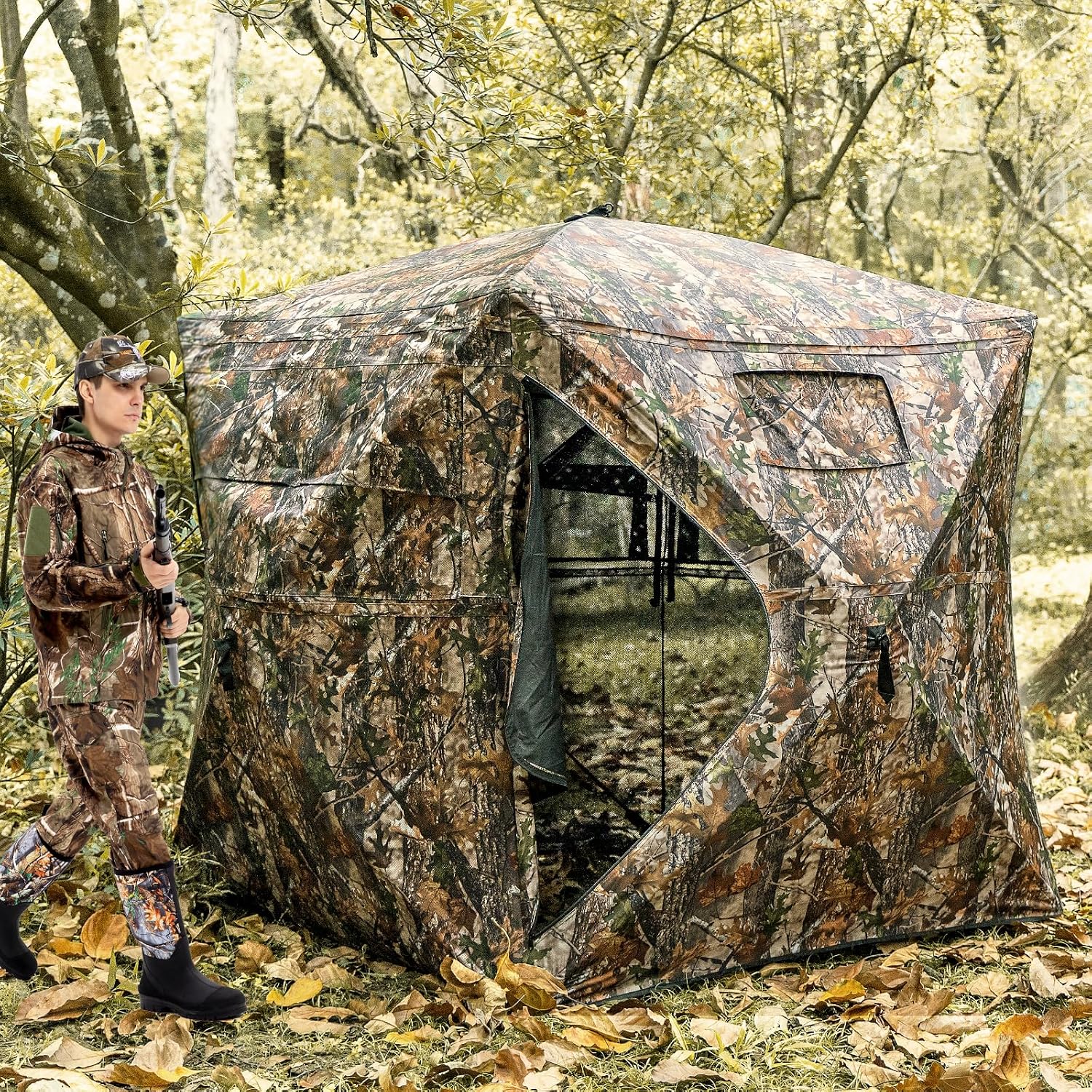 Your Choice 270° See-Through Hunting Blind, 2-3 Australia | Ubuy