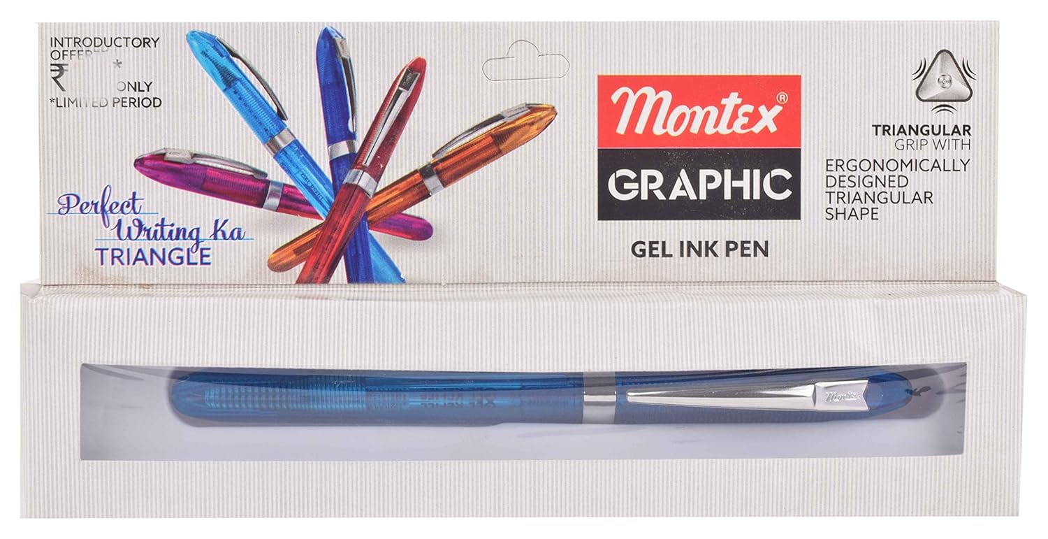 Montex Graphic Gel Ink Rollerball Pen : Amazon.in: Office Products