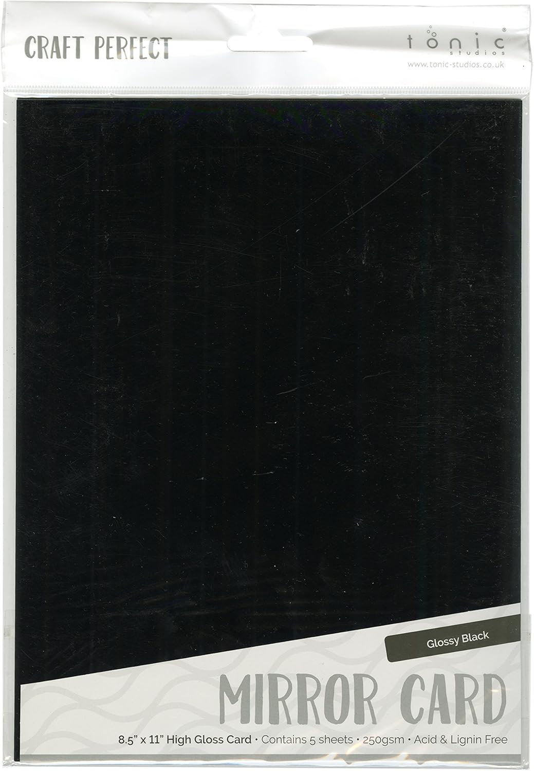 Amazon.com: Craft Perfect High Gloss Mirror Cardstock 8.5"X11" 5/Pkg ...