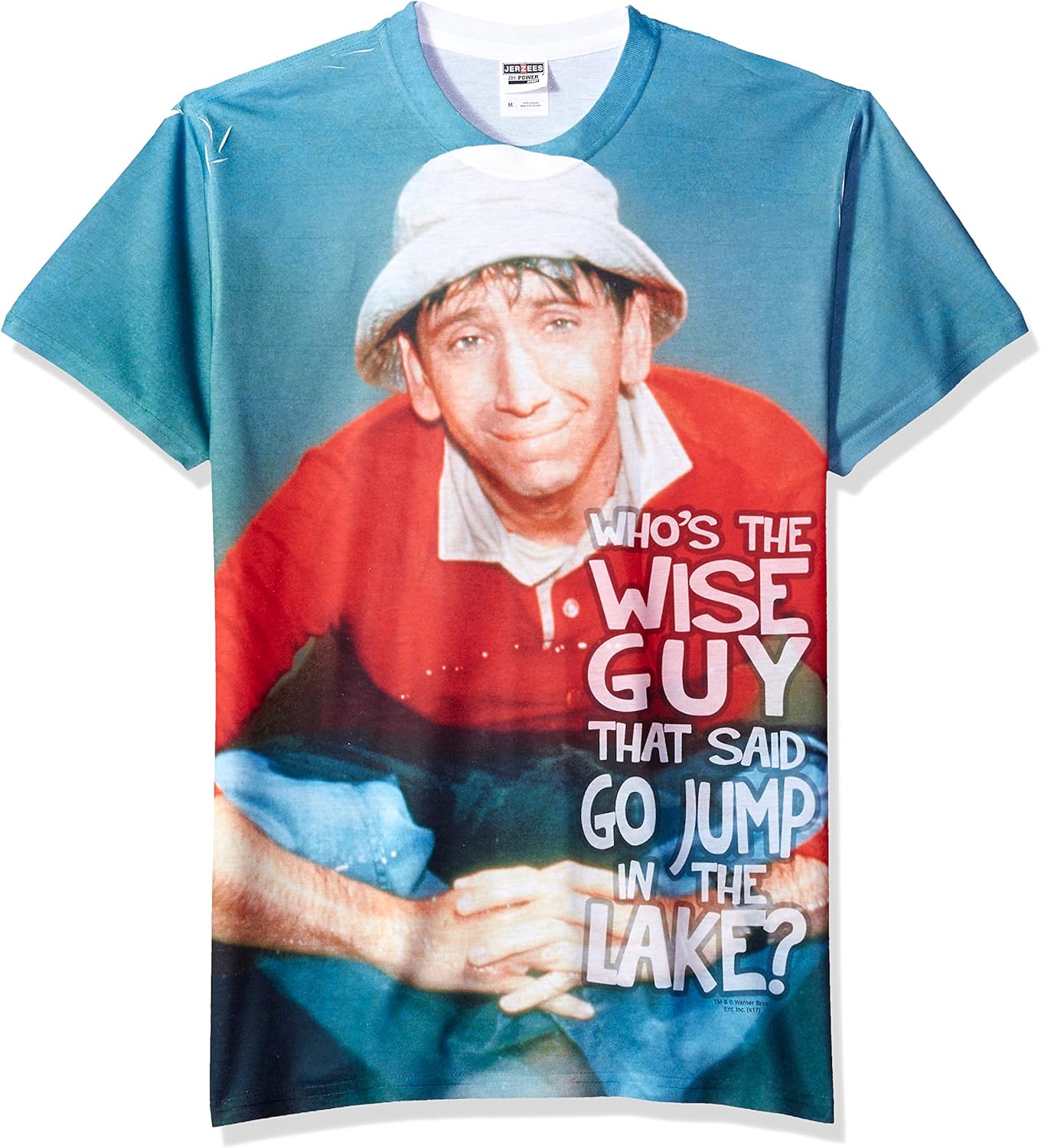 Trevco Men's Gilligan's Island Double Sided Print Sublimated T-Shirt ...