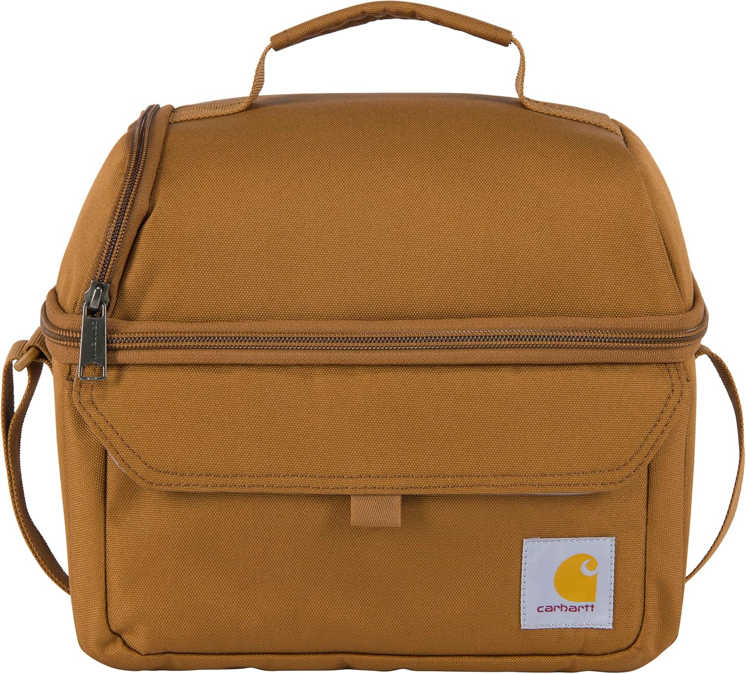 Amazon.com: Carhartt 12 Can Two Compartment Lunch Box | Durable, Fully ...