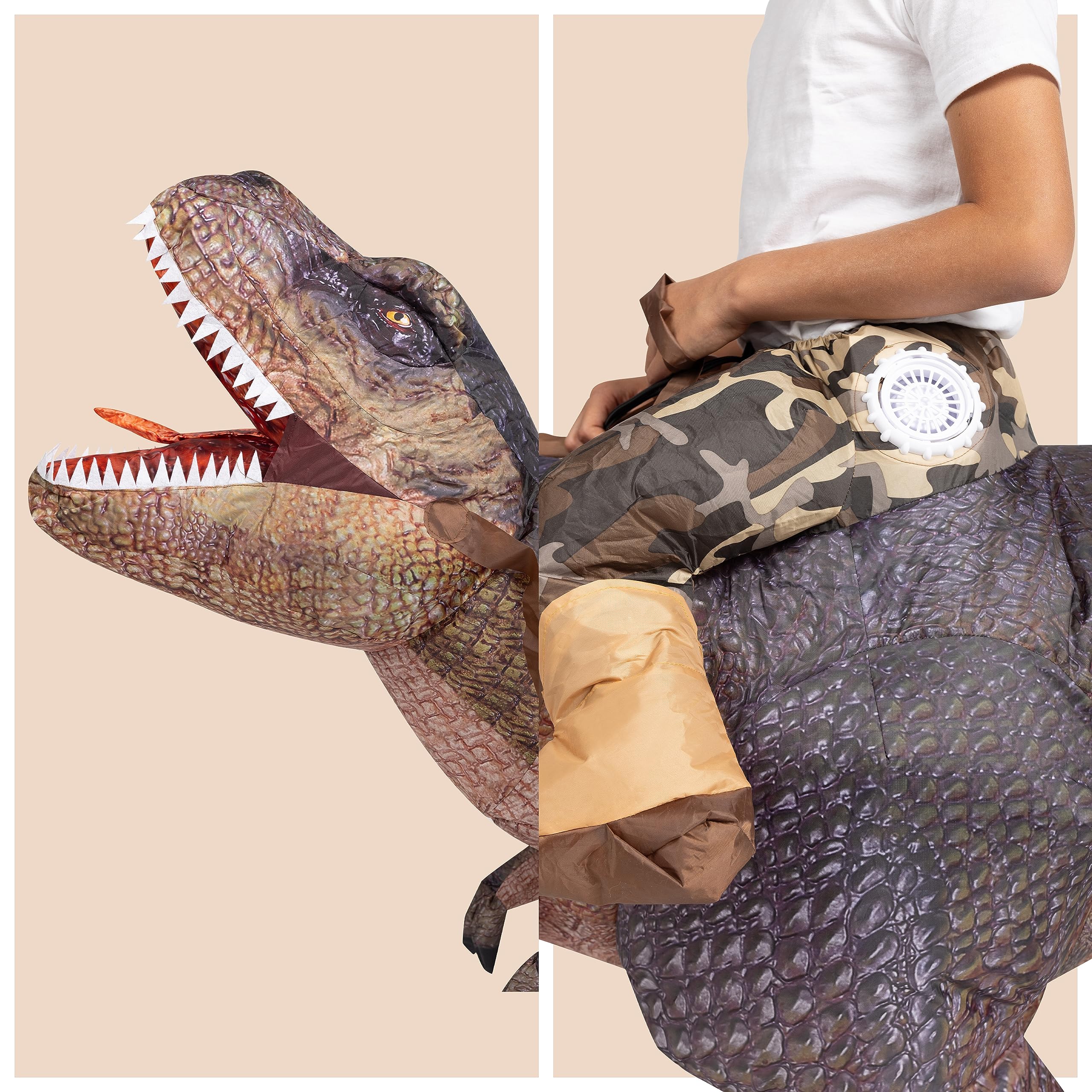 Snapklik.com : Spooktacular Creations Halloween Inflatable Dinosaur ...