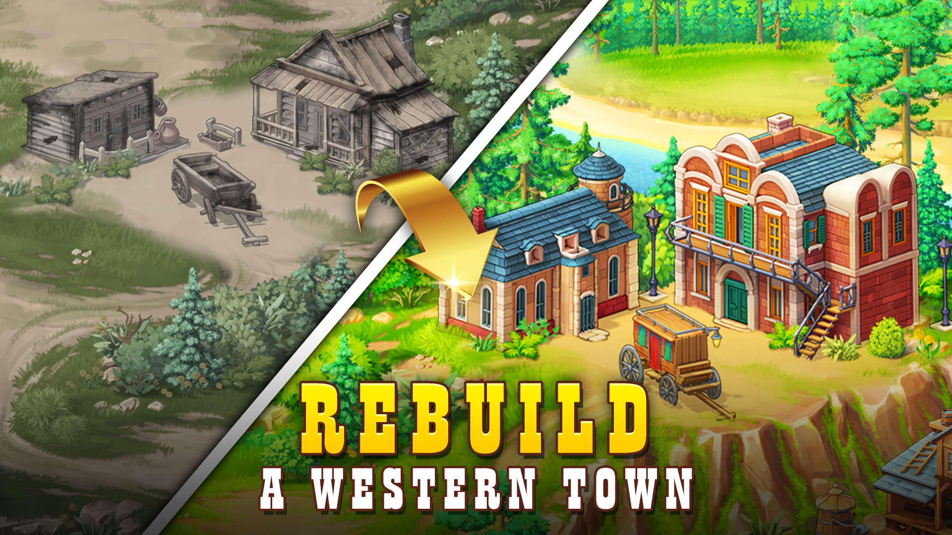 Sheriff of Mahjong: Match tiles & restore a town - App on Amazon Appstore